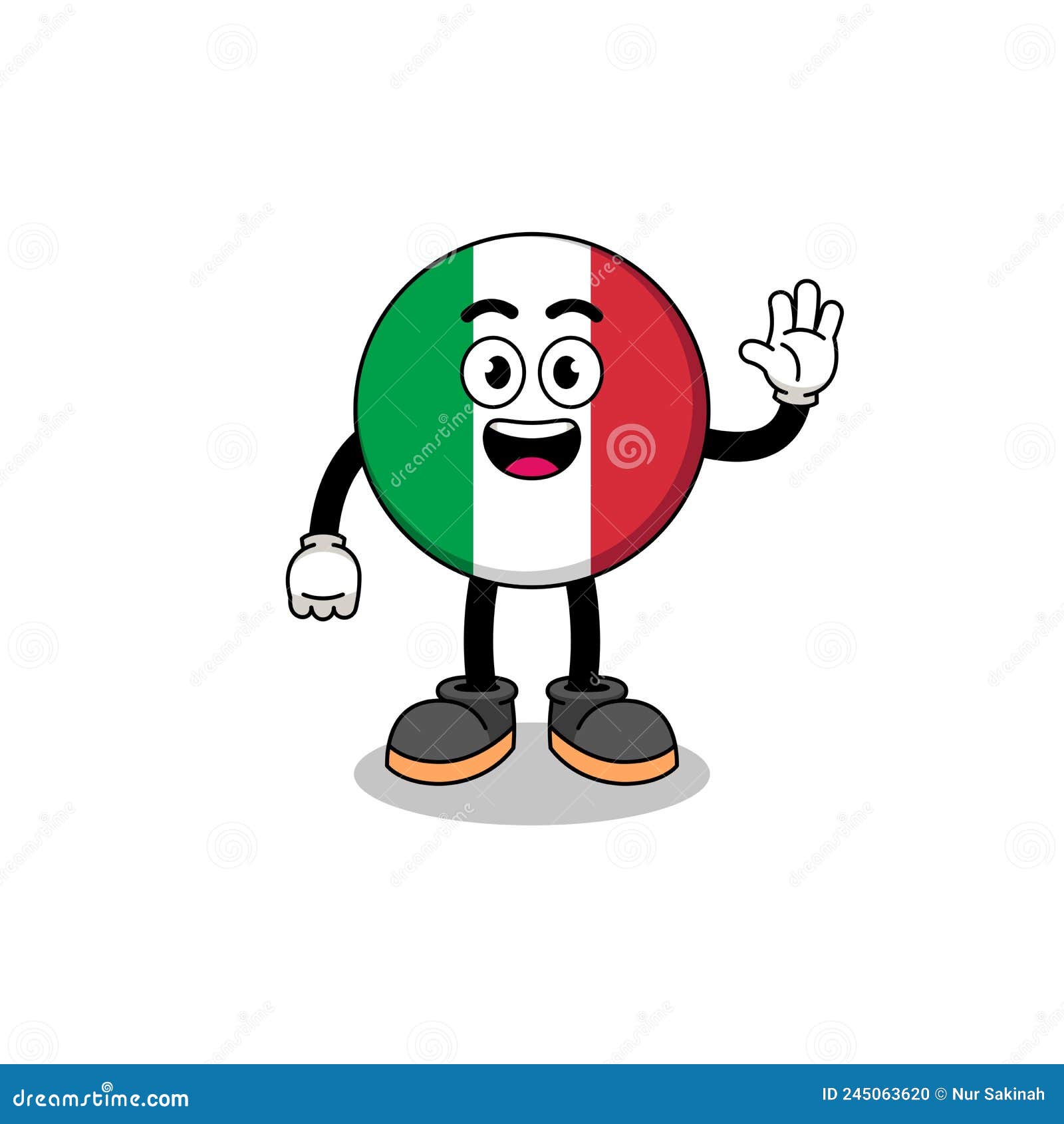 Italian Flag Animation