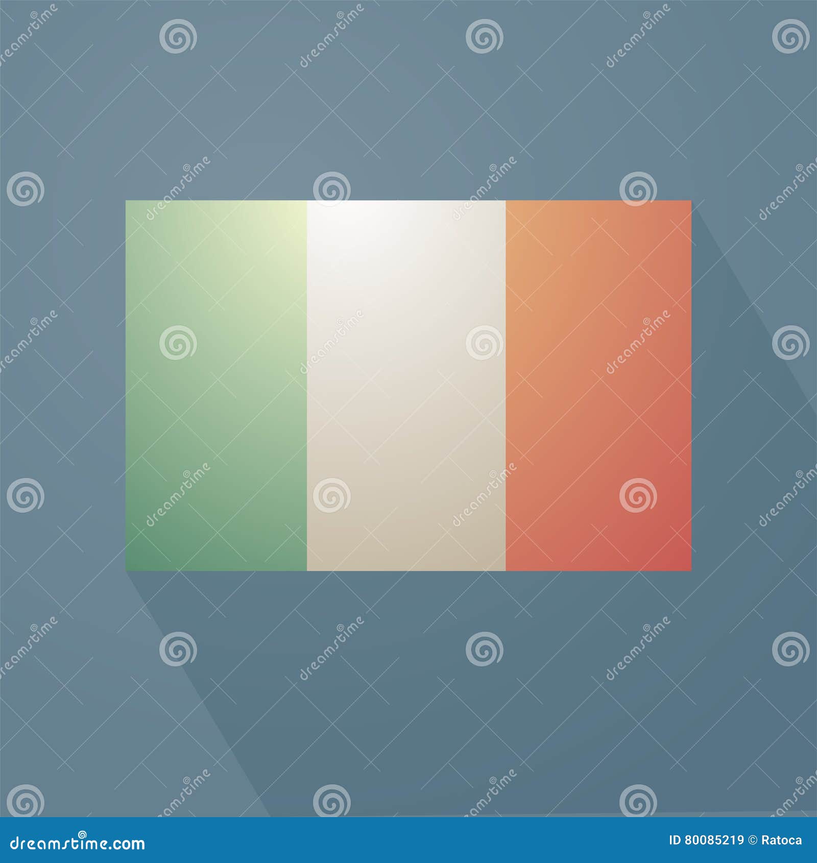 Italy flag stock vector. Illustration of banner, italy - 80085219