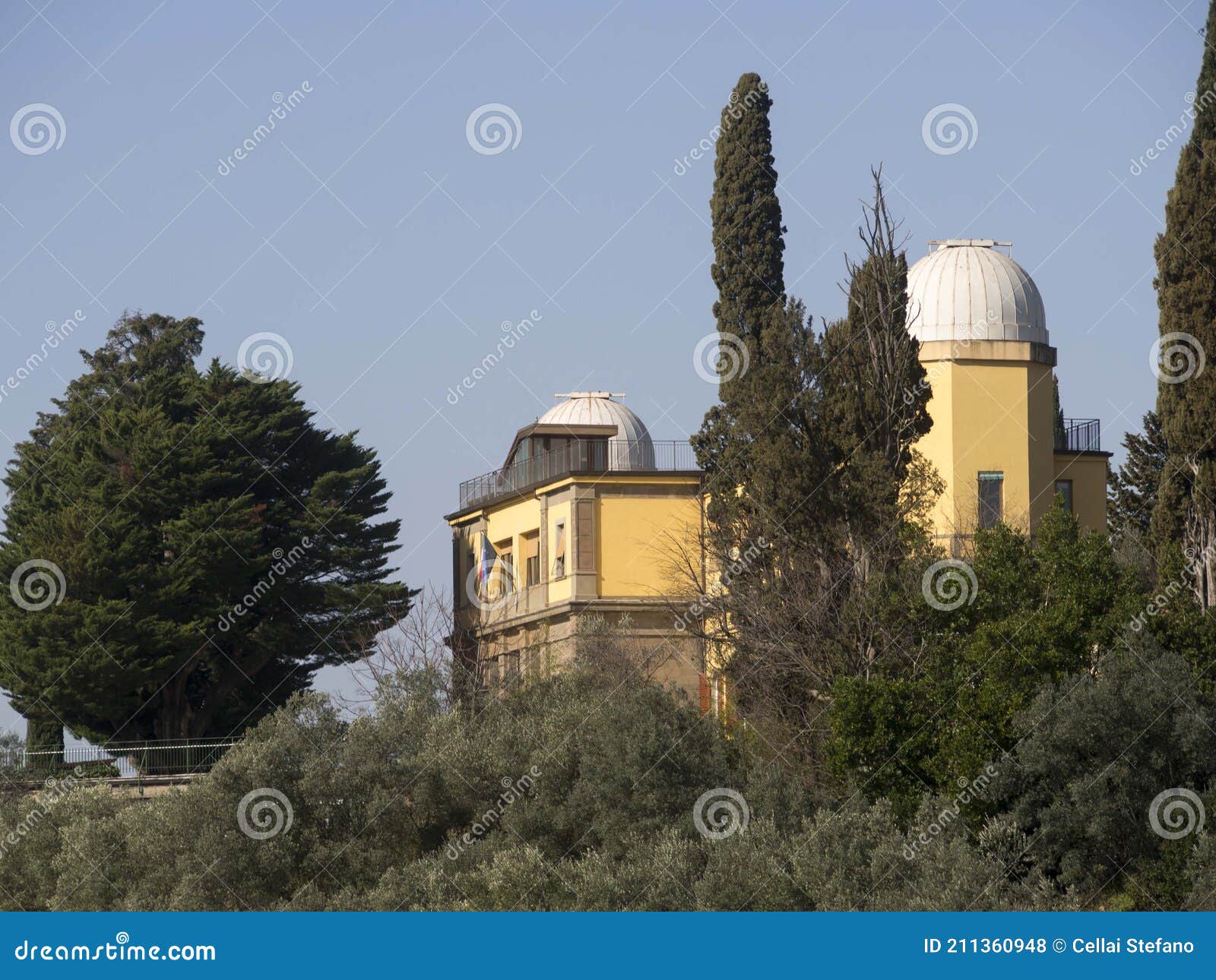 Italy, Florence, the Arcetri Observatory. Editorial Stock Photo - Image ...