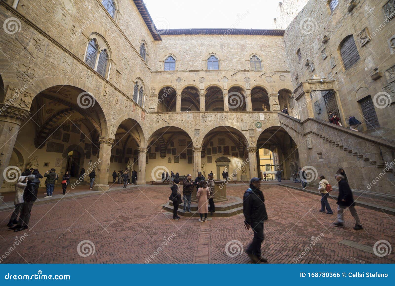 Italy, Florence, the Bargello Museum. Editorial Photo - Image of italy ...