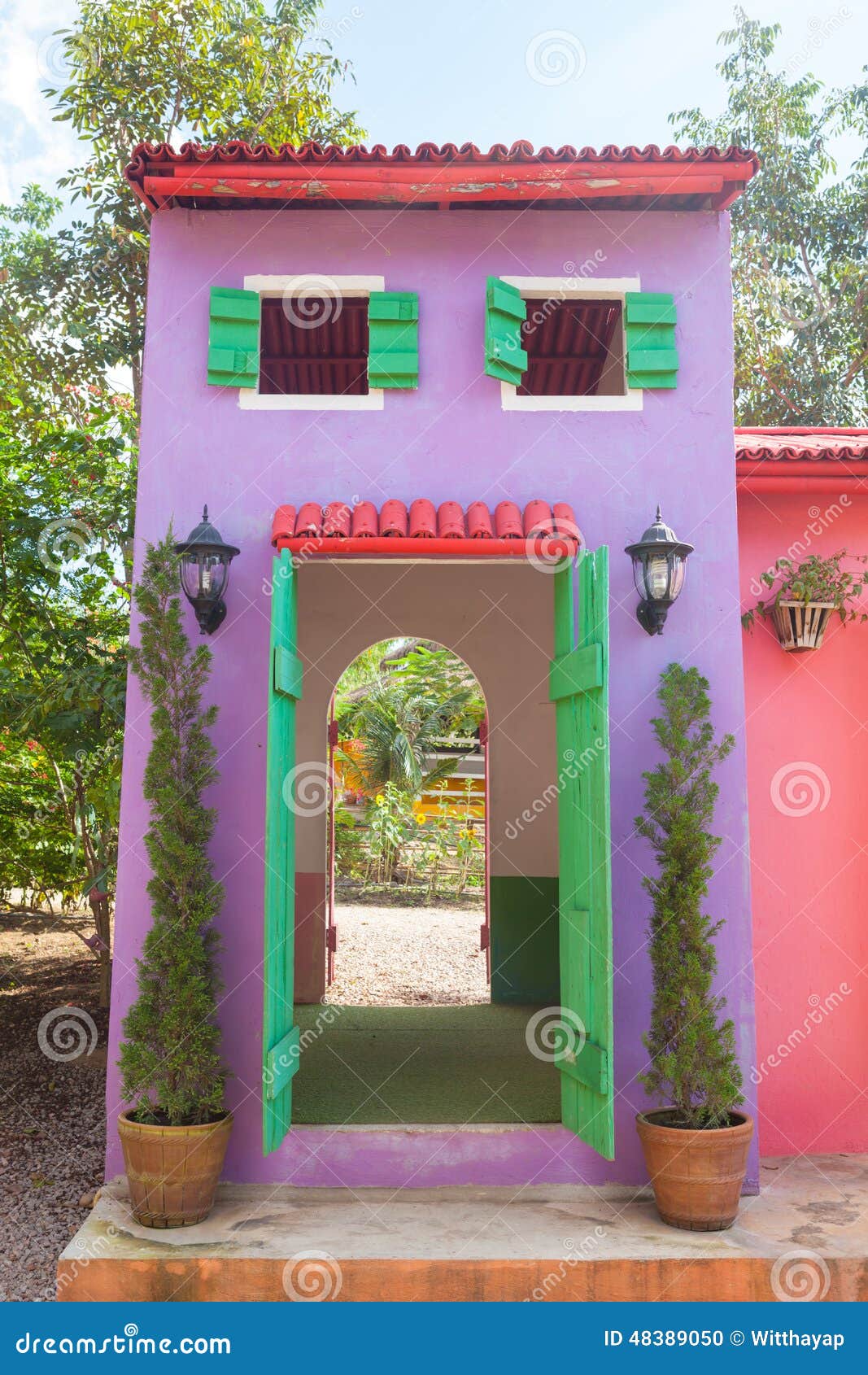 Italy house style stock photo. Image of decoration, italy - 48389050