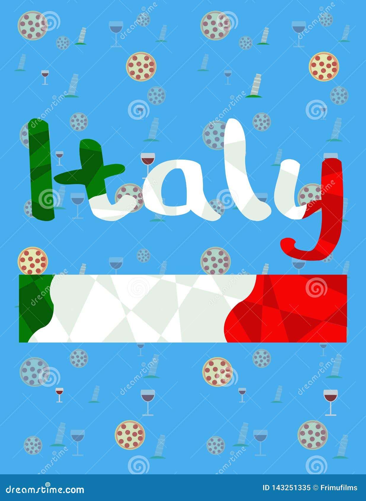 Italy Map Country Infographics Stock Illustration - Illustration of ...