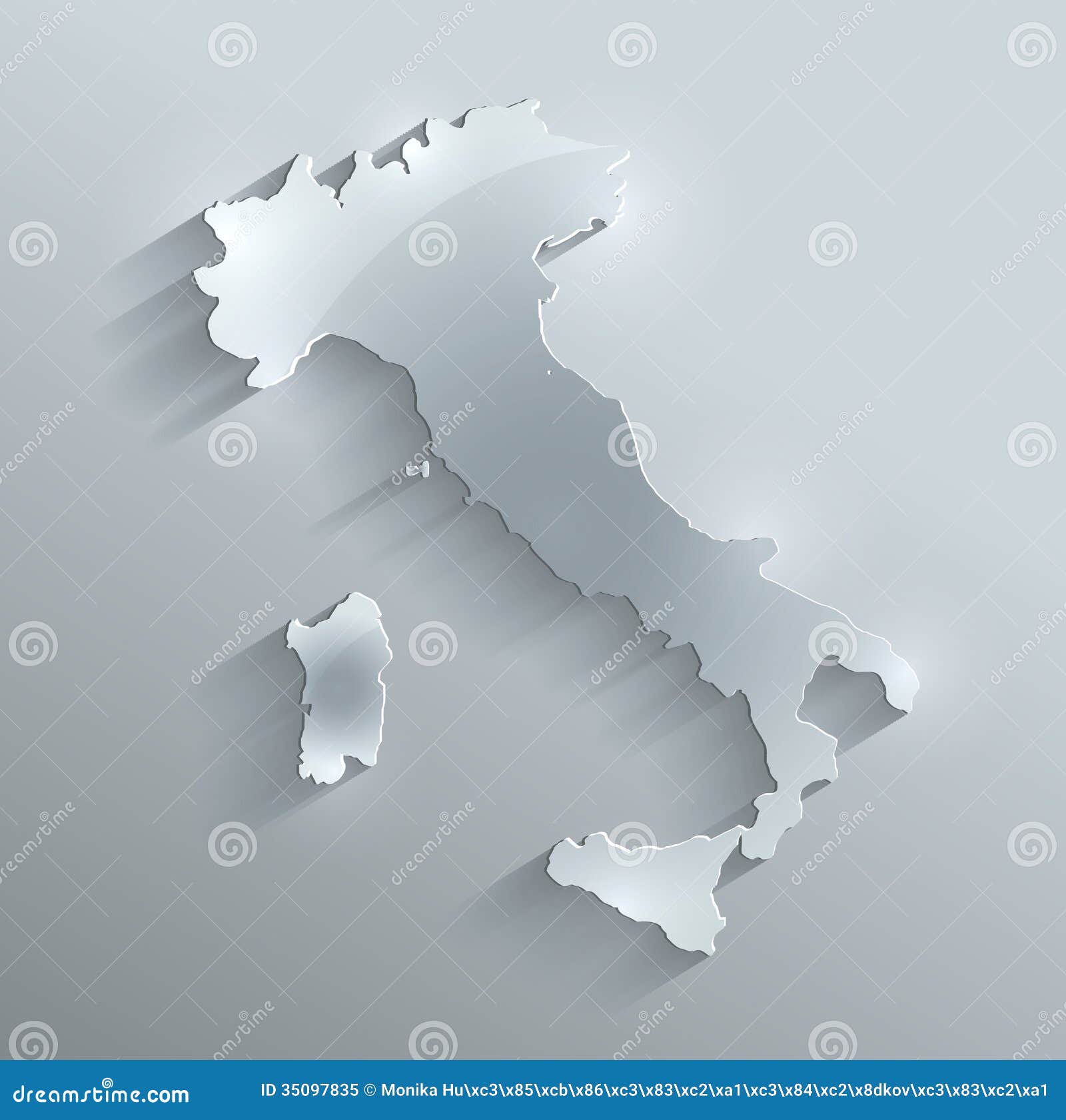 Italy Map On Old Paper Stock Image | CartoonDealer.com #5987725