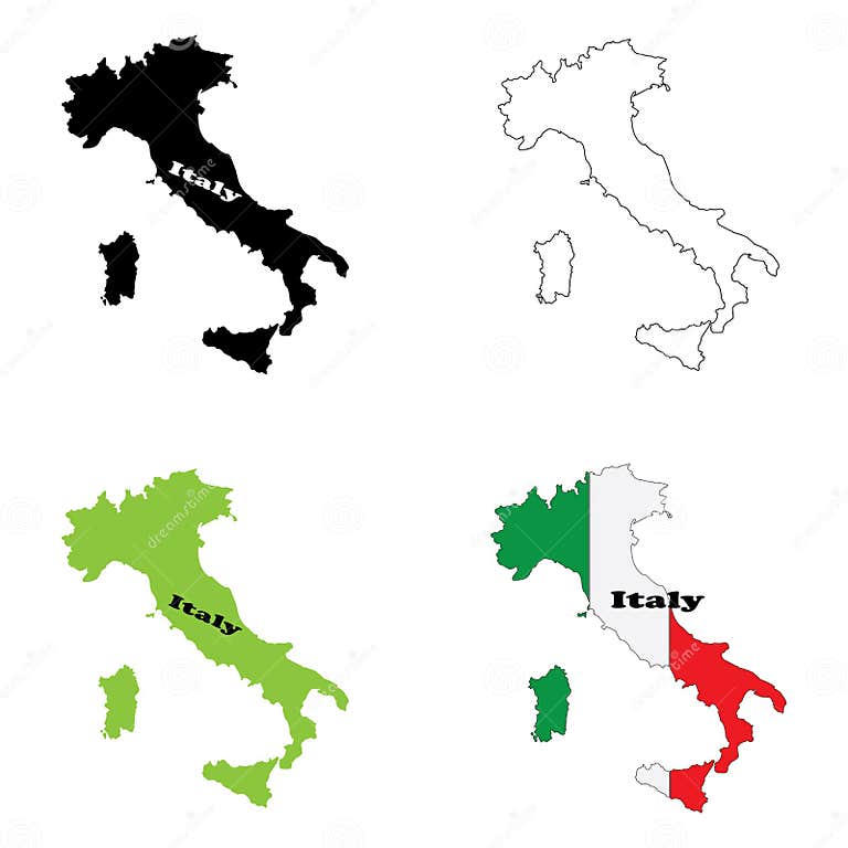 Italy map icon design stock vector. Illustration of geographical ...