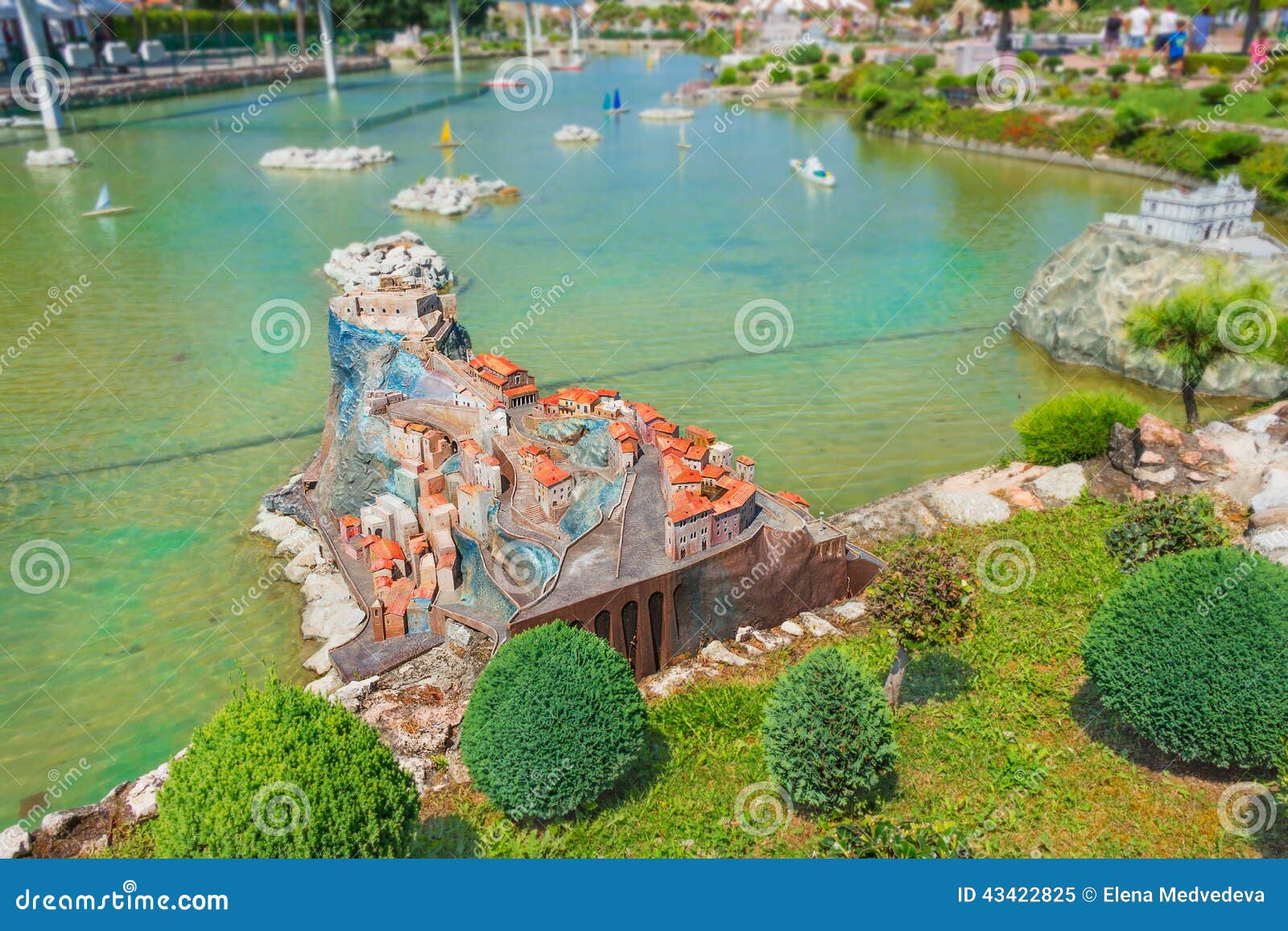 Italy in miniature editorial image. Image of travel, mini - 43422825