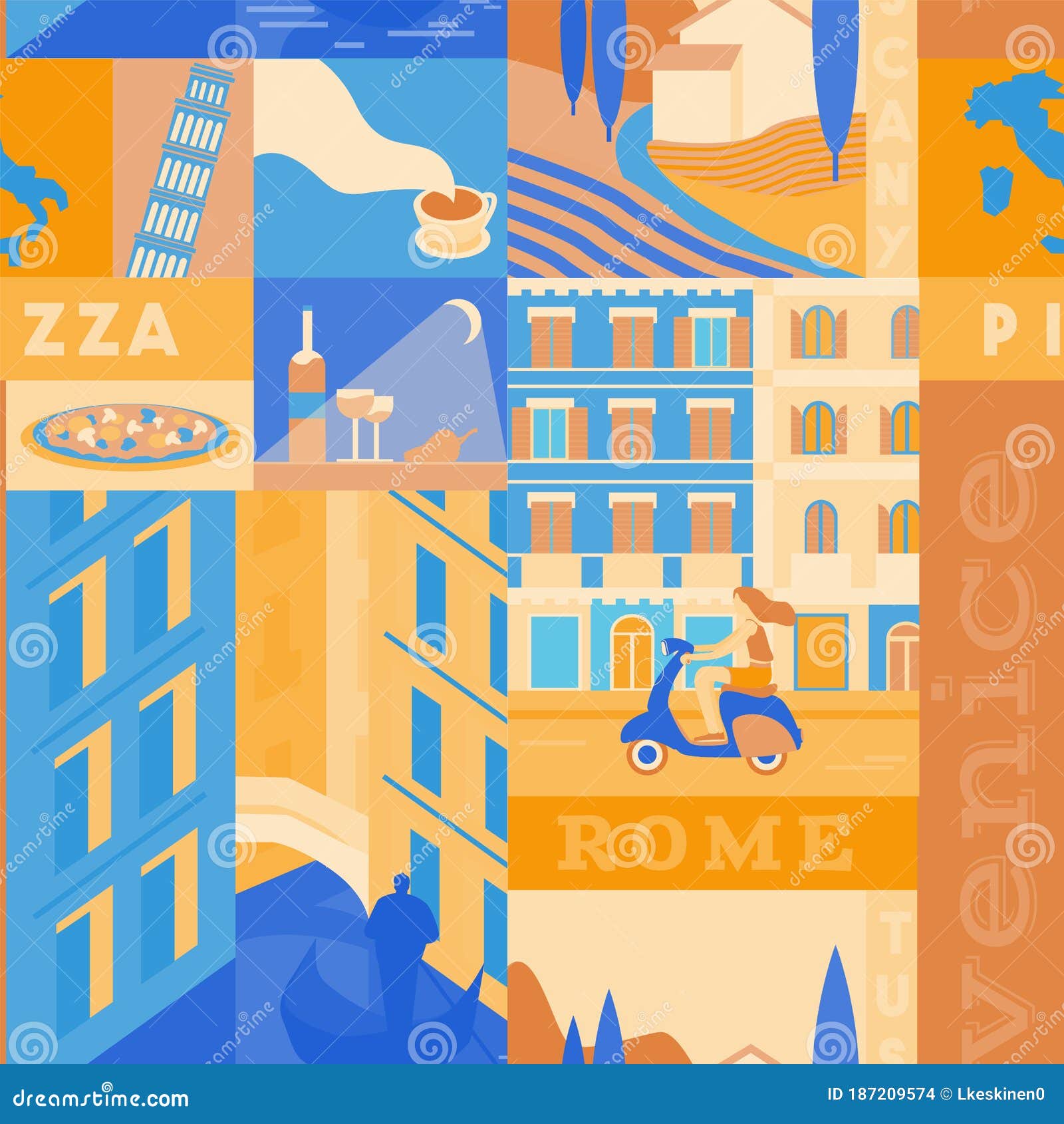 Italy Pattern Stock Illustrations – 14,739 Italy Pattern Stock ...