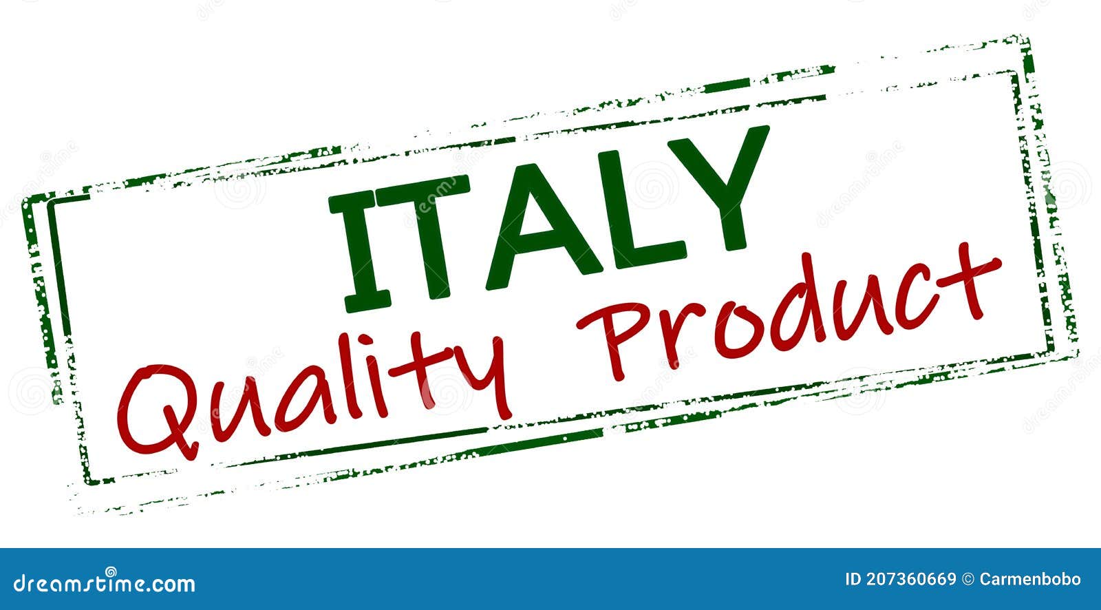 Stamp with Text Italy Quality Product Stock Illustration - Illustration ...