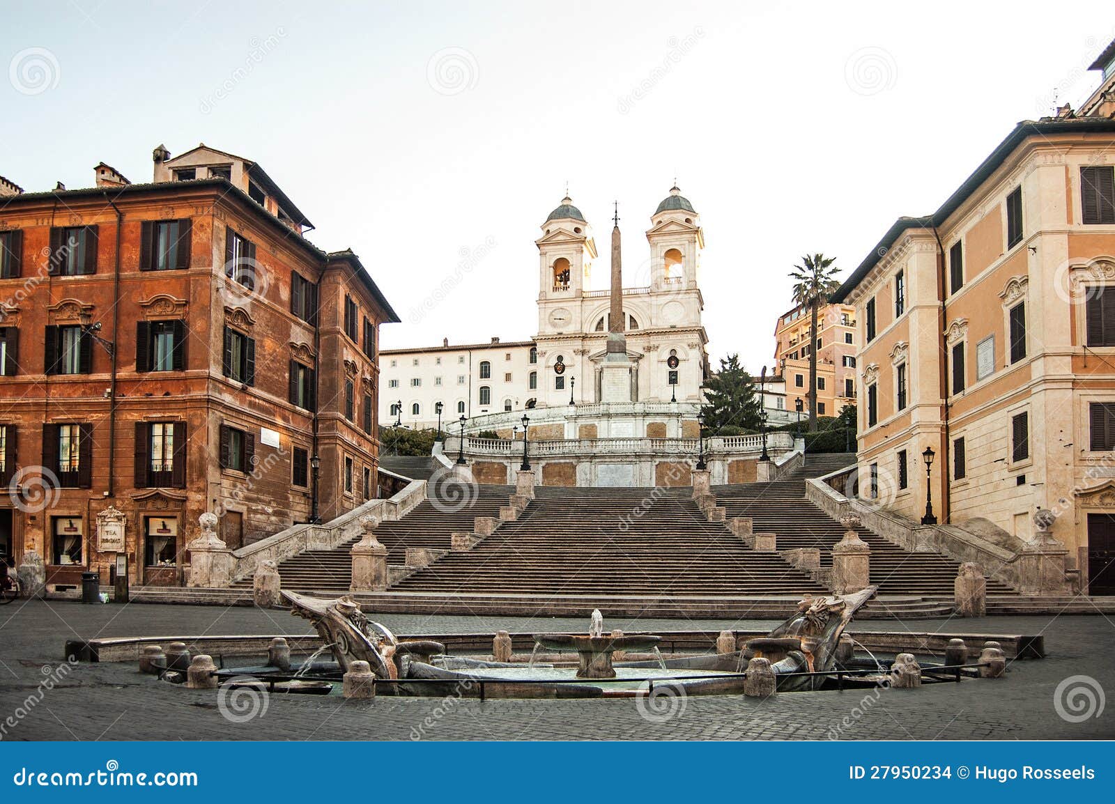 Italy Rome Spanish Steps stock photo. Image of square - 27950234