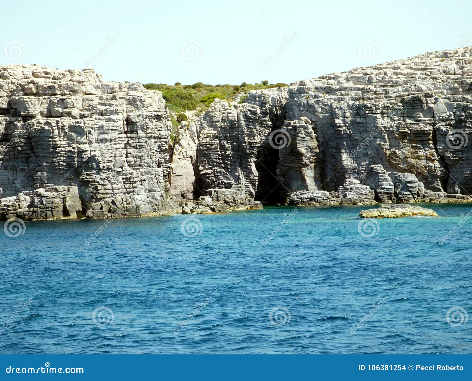Italy, Sardinia, St. Peter`s Island, Cliffs Stock Photo - Image of ...