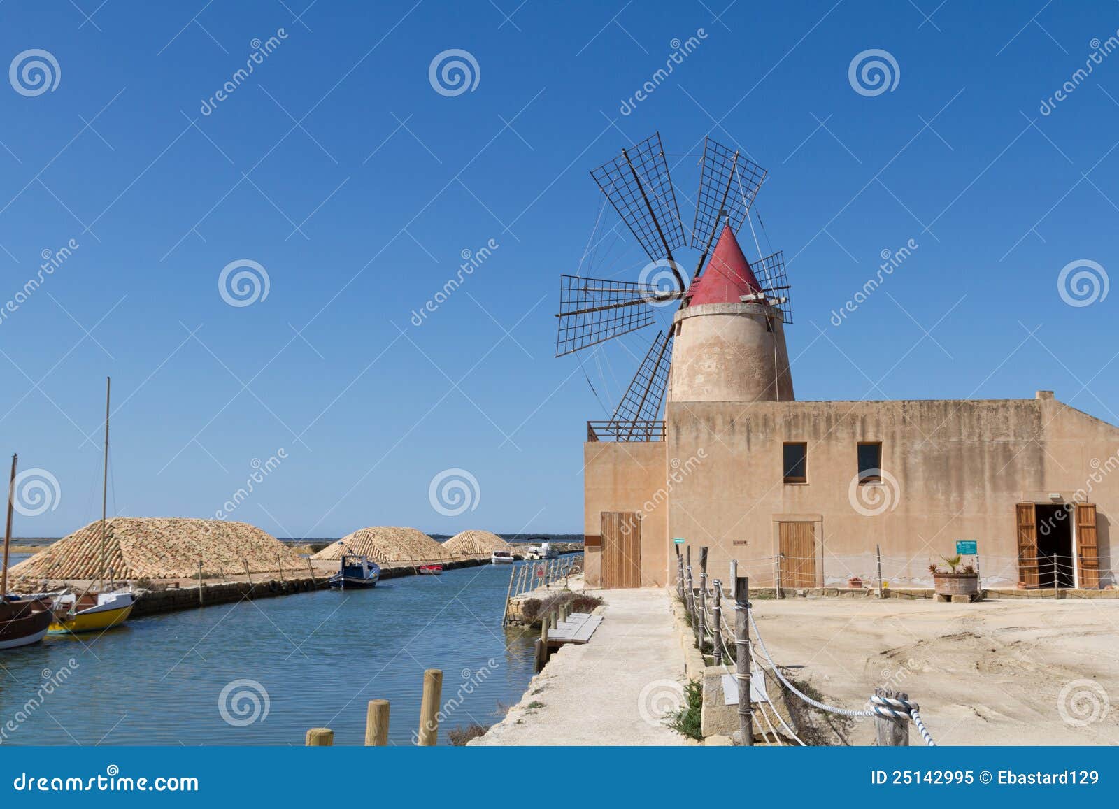 Italy, Sicily, Marsala (Trapani) Stock Image - Image of mozia, reflex ...