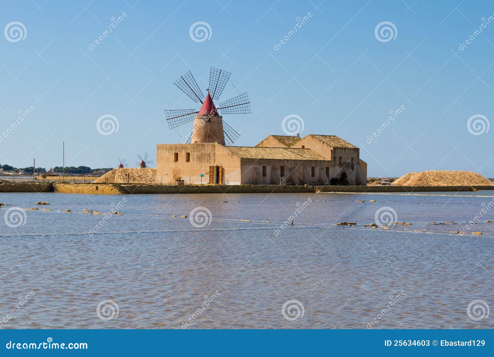 Italy, Sicily, Marsala (Trapani) Stock Image - Image of salt, mozia ...