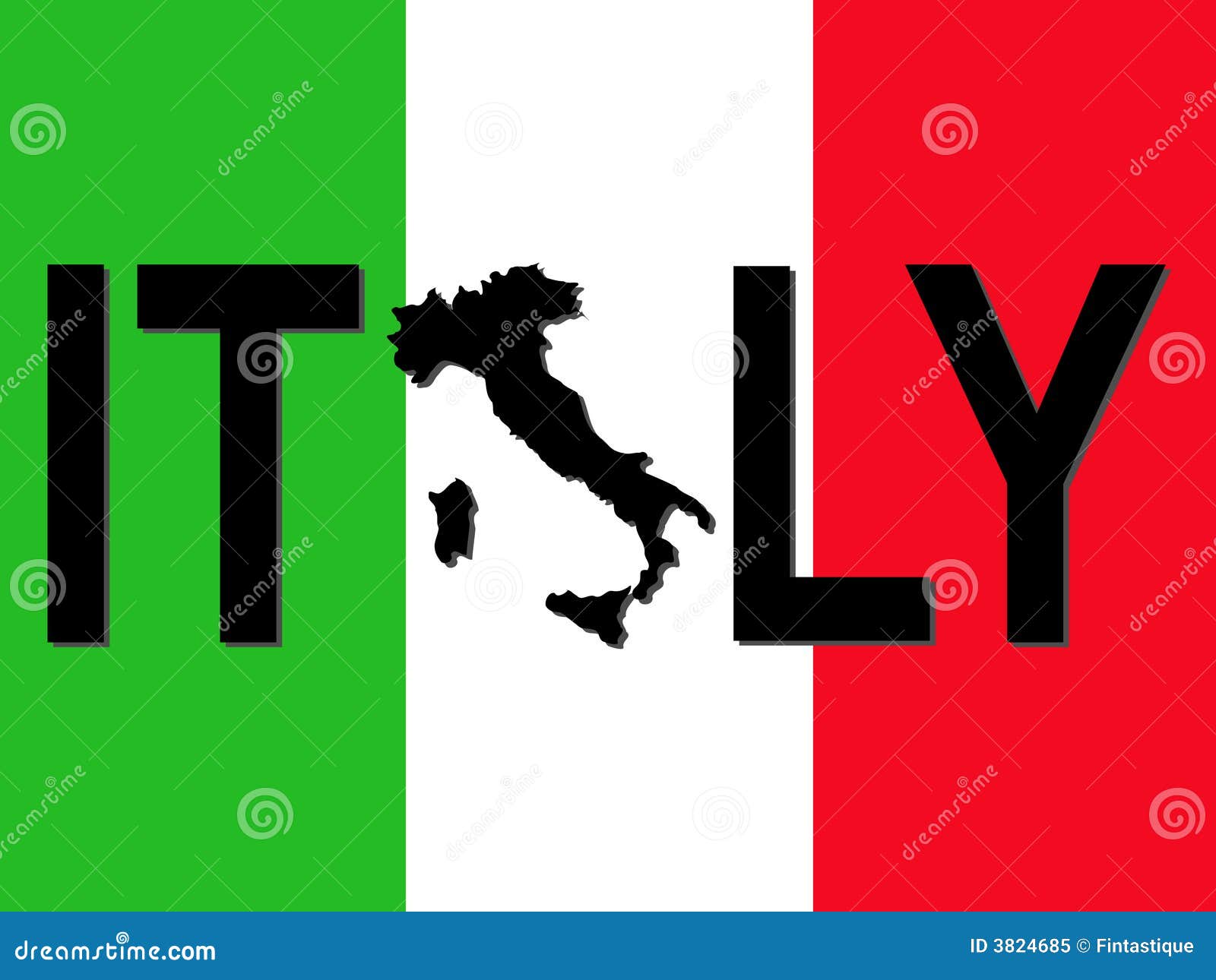 Italy text with map stock vector. Illustration of outline - 3824685