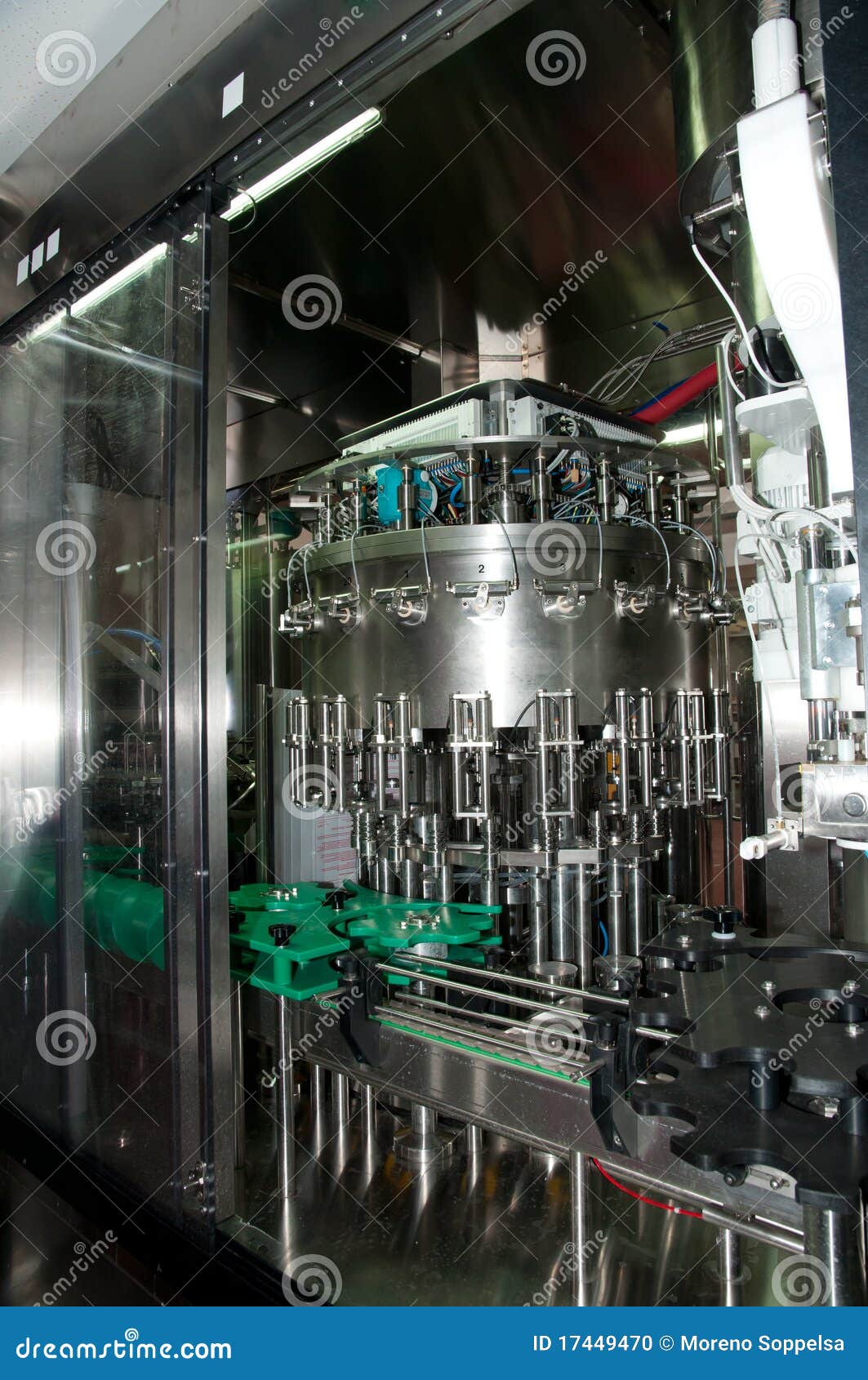 Italy Wine: Automatic Bottling Line Stock Photo - Image of production ...