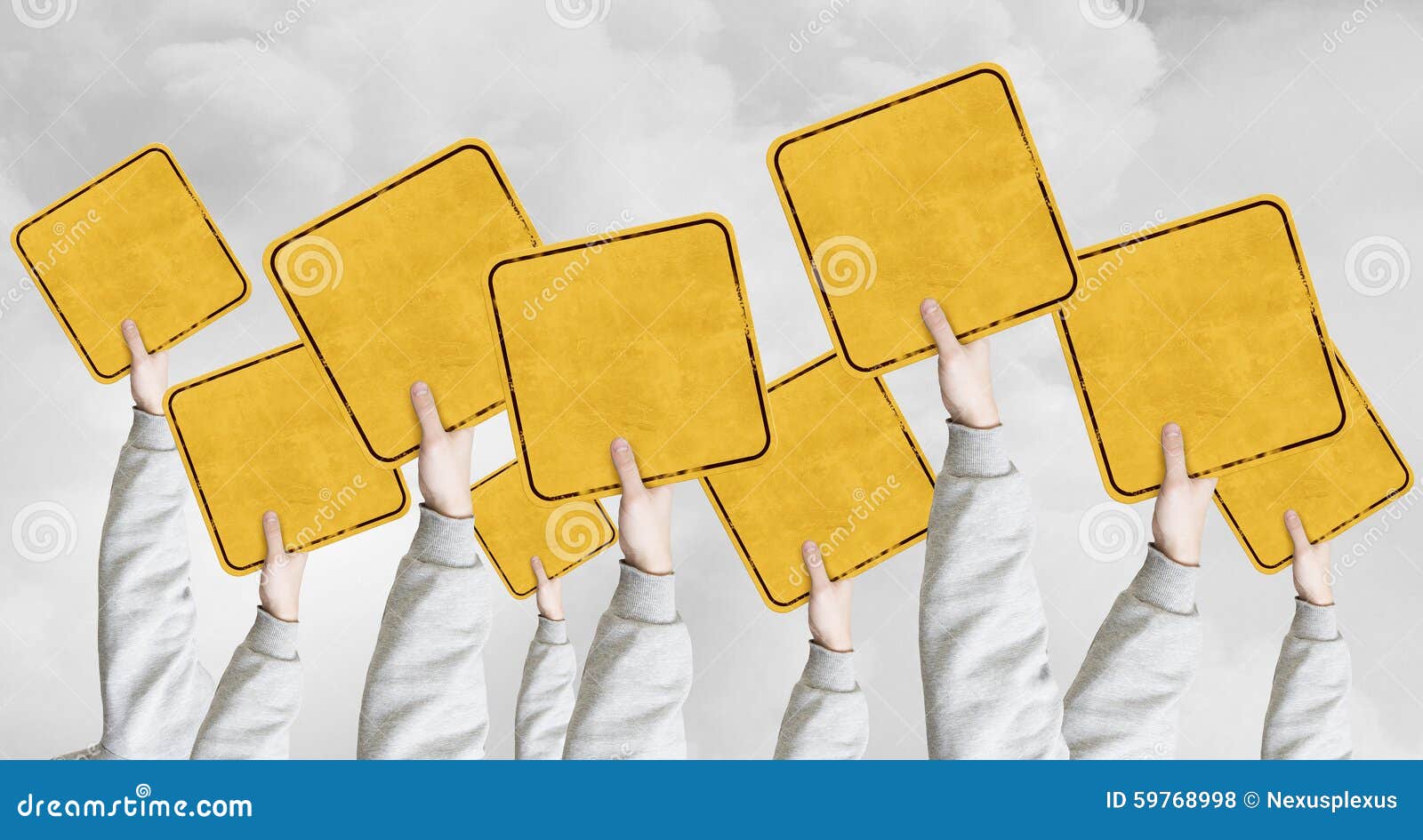 Items in hands stock photo. Image of archive, teamwork - 59768998