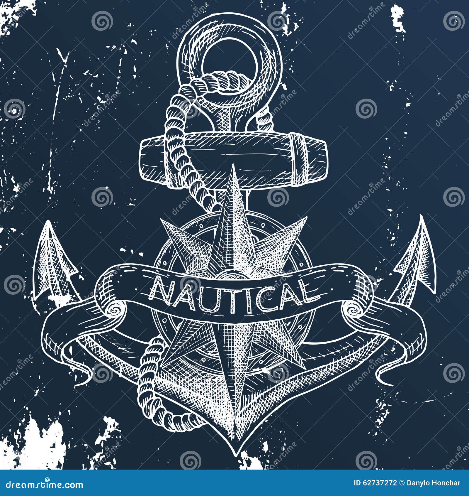 Items on the marine theme. stock vector. Illustration of naval - 62737272