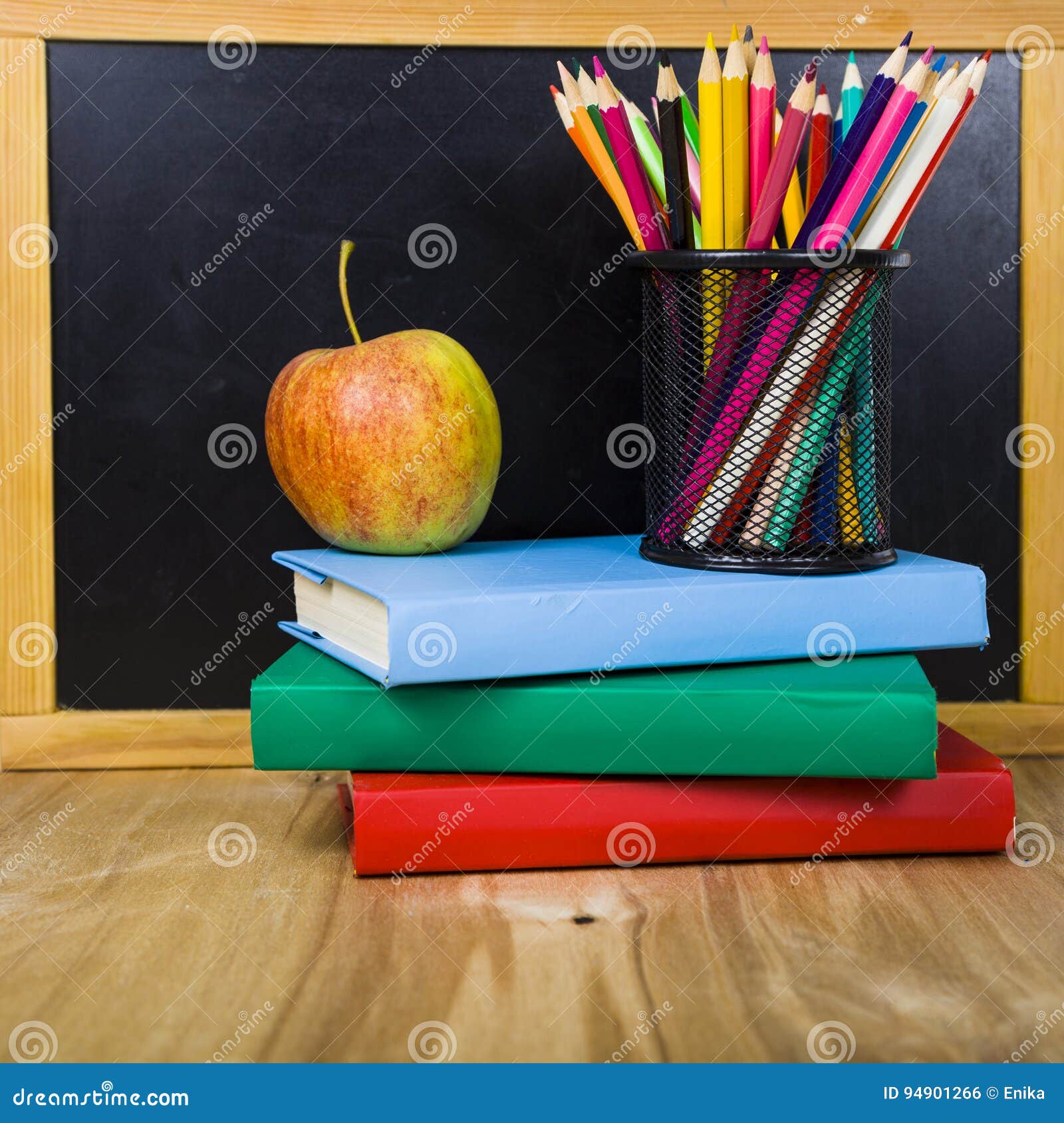 Items for the school stock photo. Image of school, design - 94901266