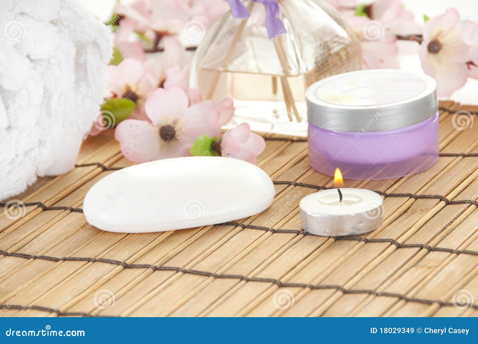 Items in spa for relaxing stock image. Image of aromatherapy - 18029349