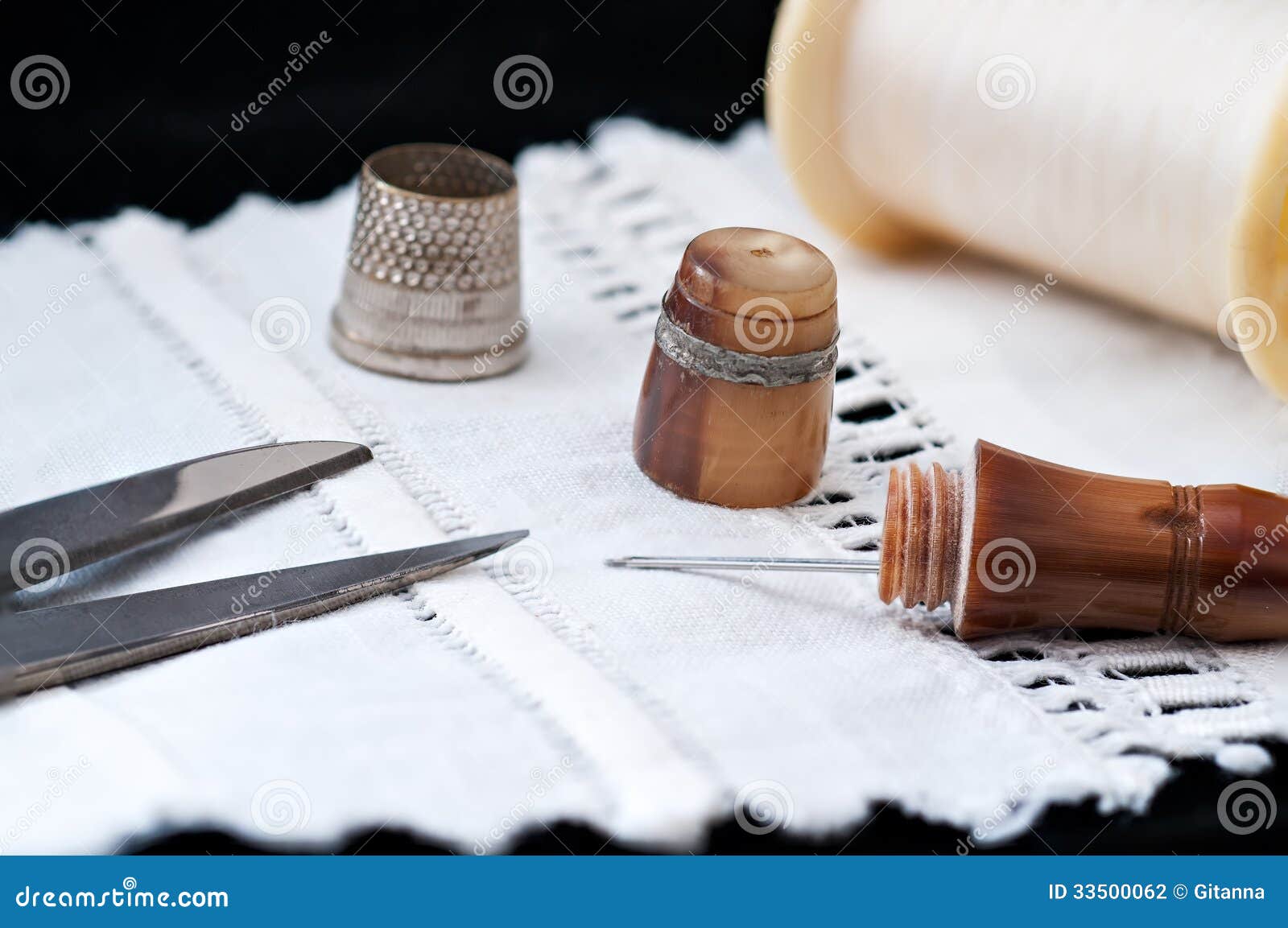 Items used by a tailor stock photo. Image of material - 33500062