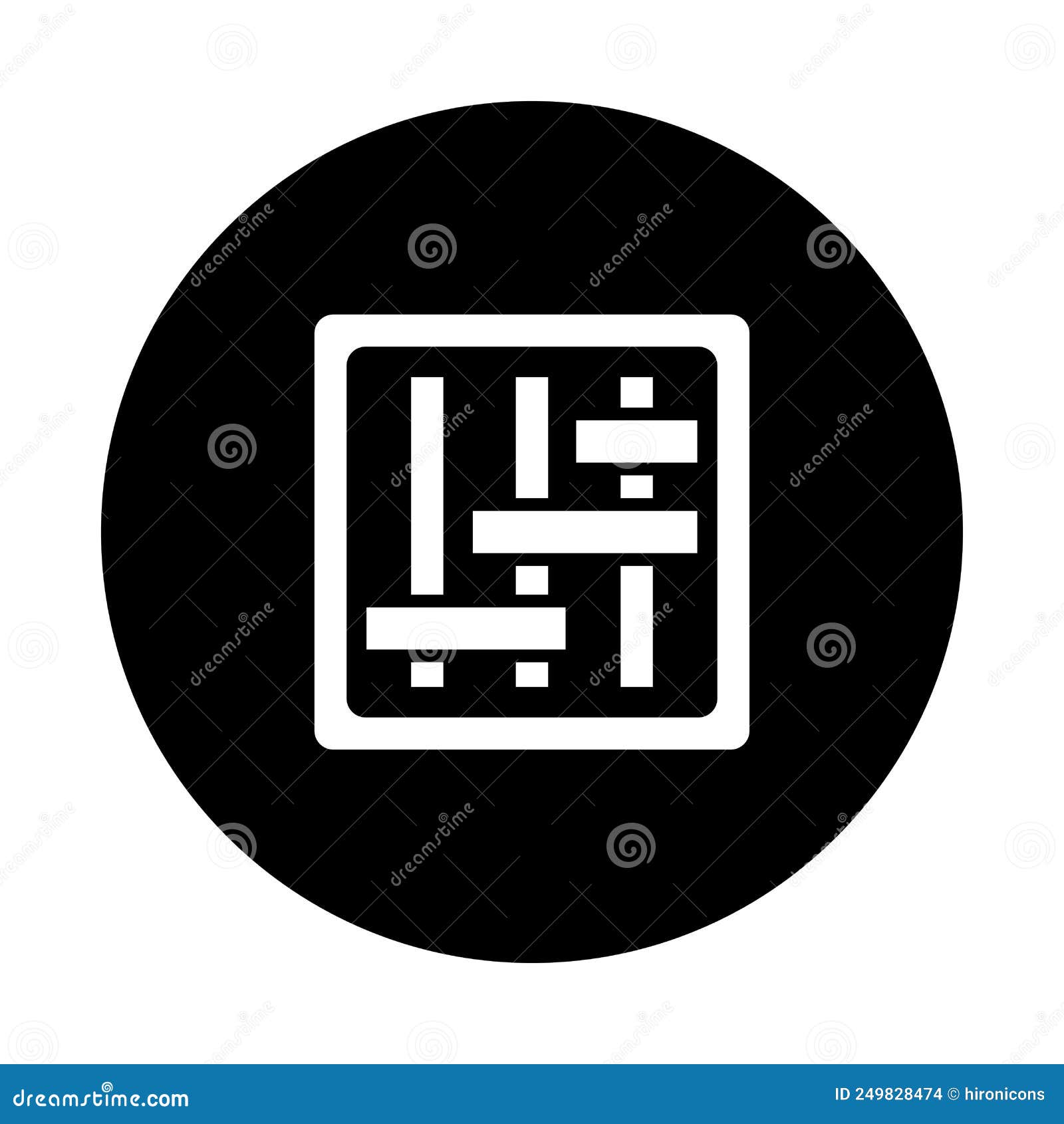 Iteration, Scope, Project Management Icon. Black Vector Illustration ... Iteration, Scope, Project Management Icon. Black Vector Illustration ...