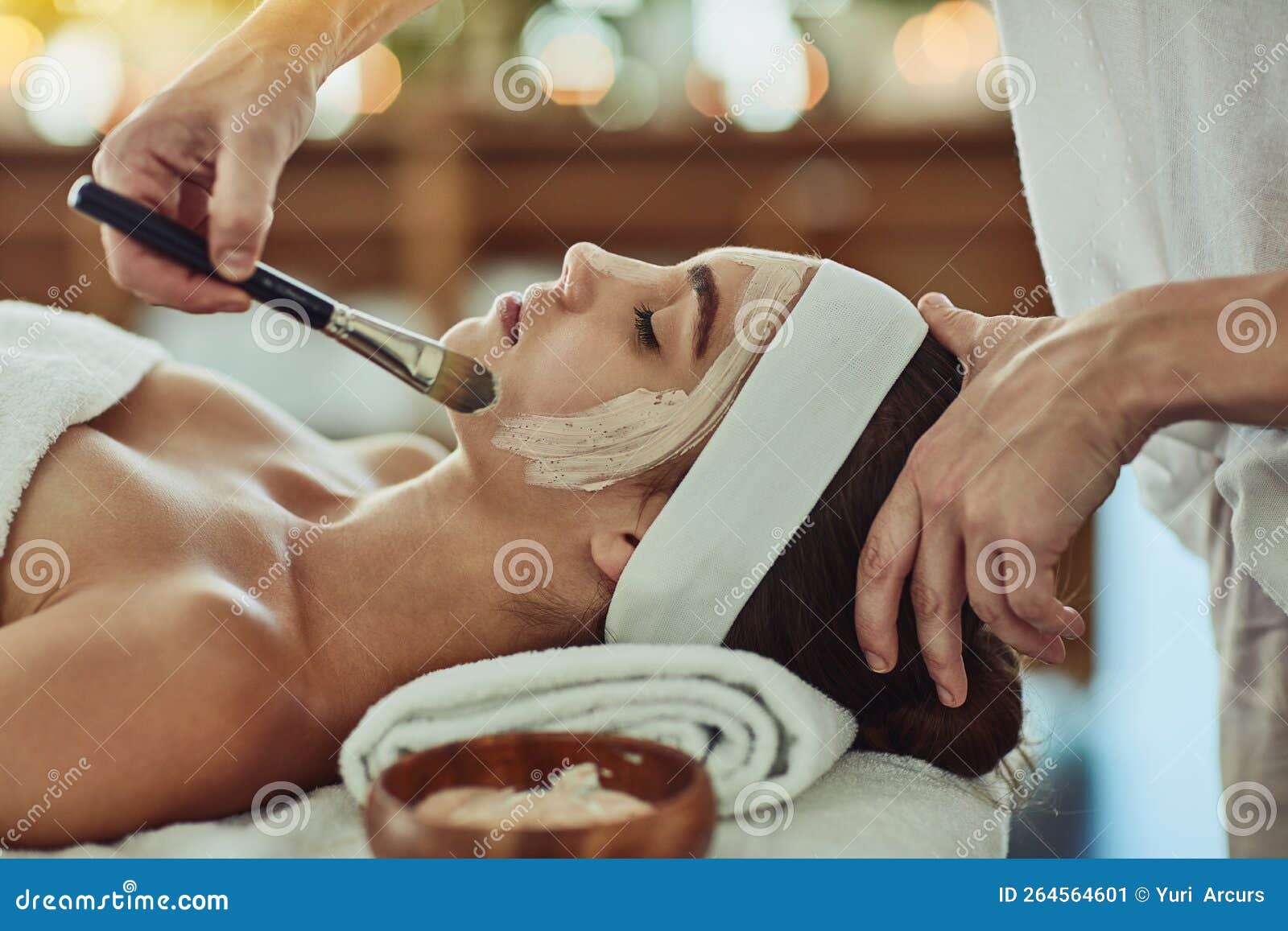 Itll Do Wonders For Your Skin An Attractive Young Woman Getting A