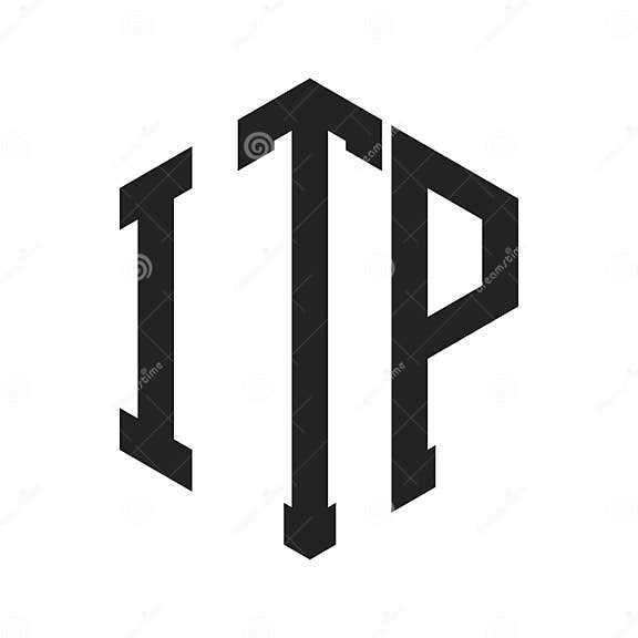 ITP Logo Design. Initial Letter ITP Monogram Logo Using Hexagon Shape ...