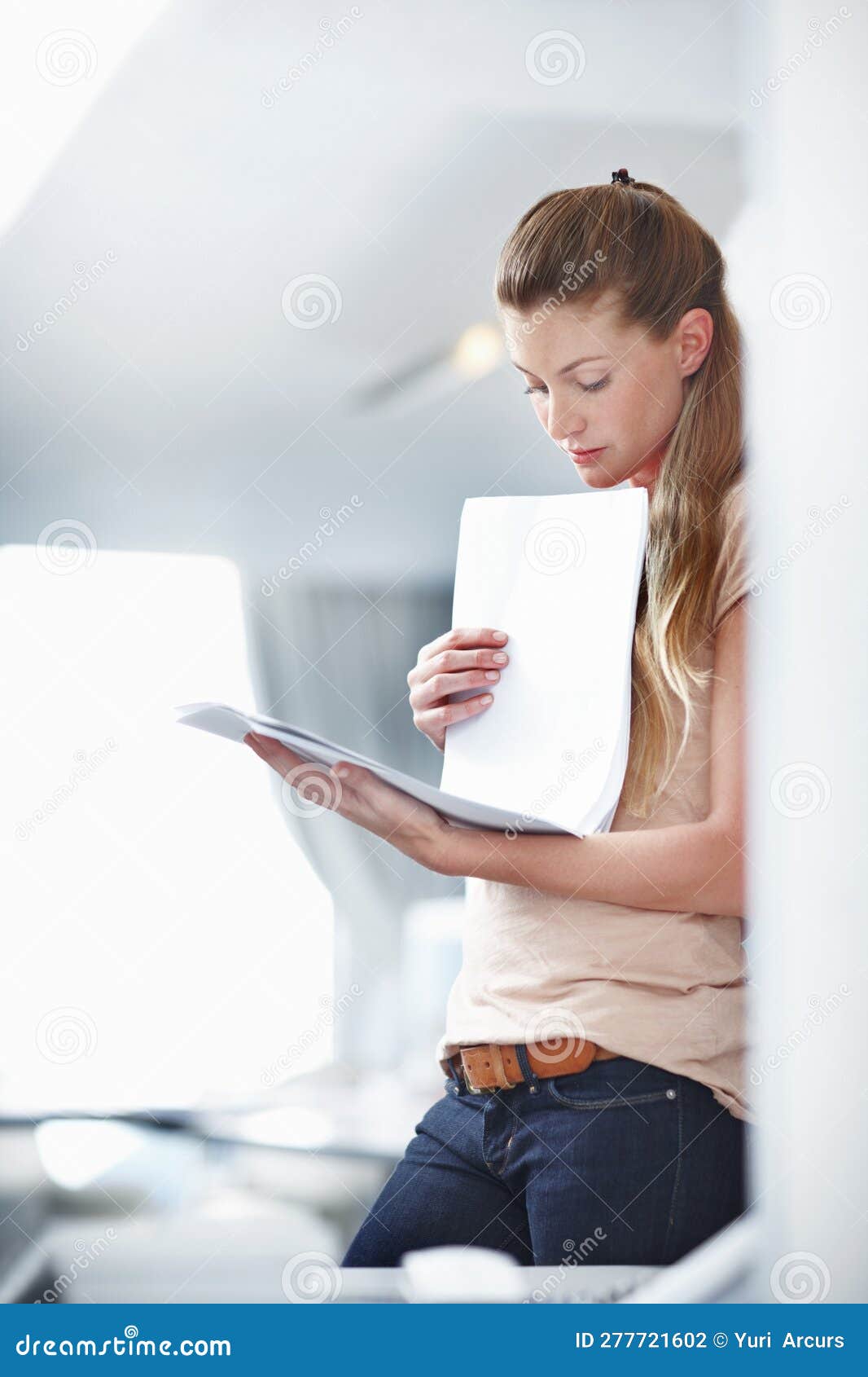 Its Business As Usual. a Working Business Office. Stock Photo - Image ...