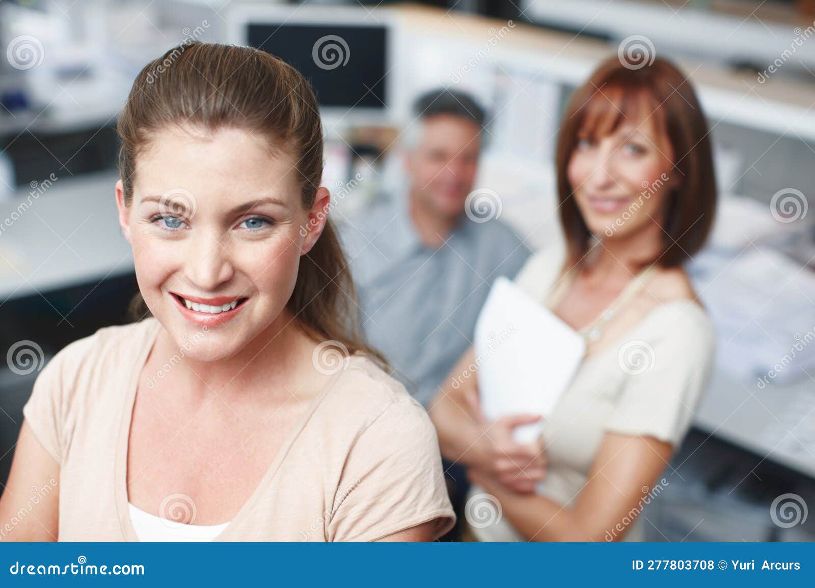 Its Business As Usual. a Working Business Office. Stock Photo - Image ...
