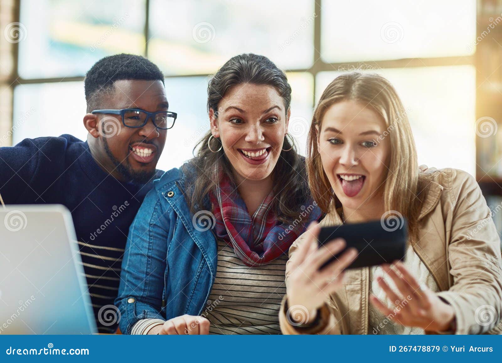 Its Going To Be a Fun Semester Together. a Group of University Students ...