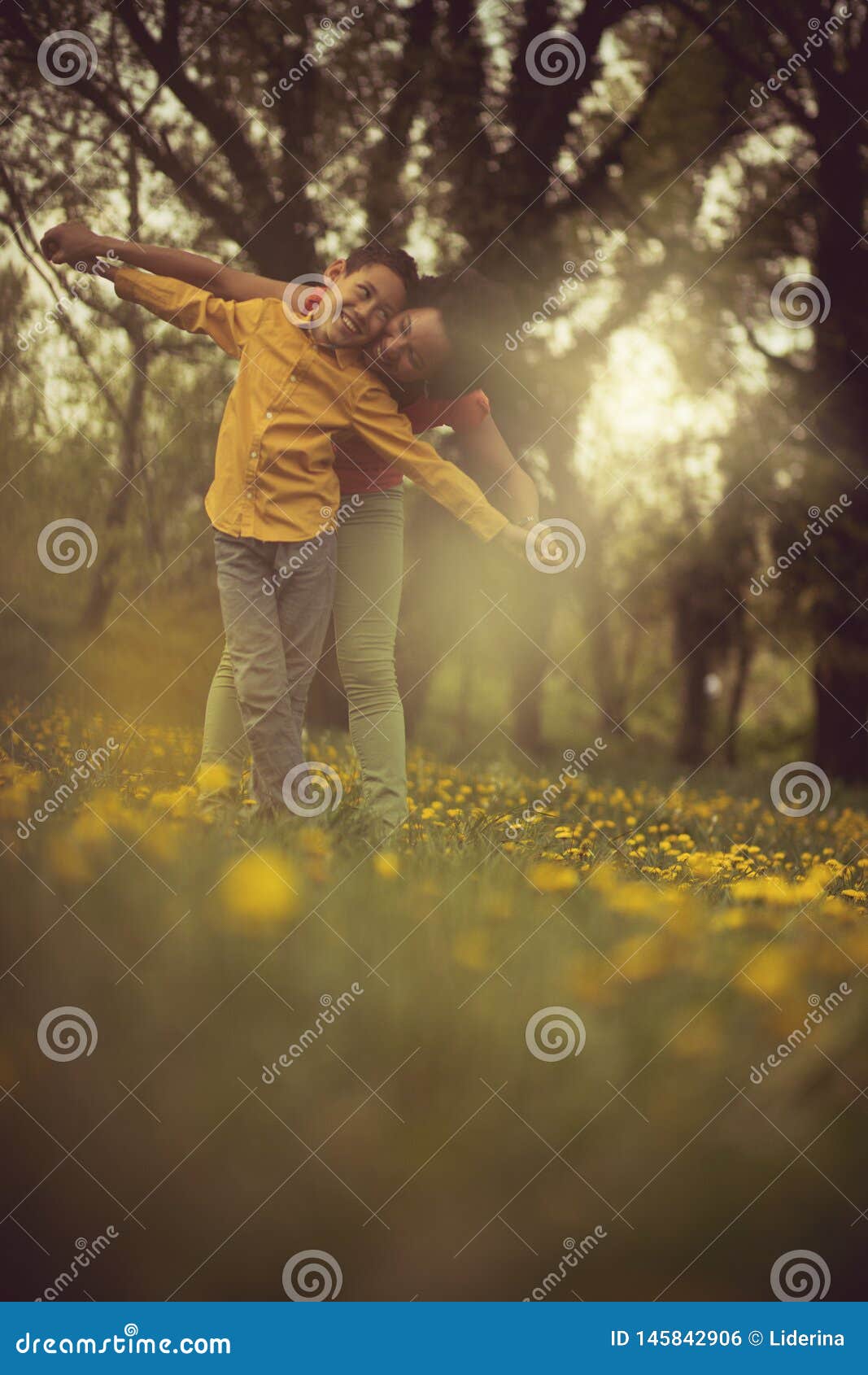 Its about Making those Fun Time Memories Stock Photo - Image of meadow ...