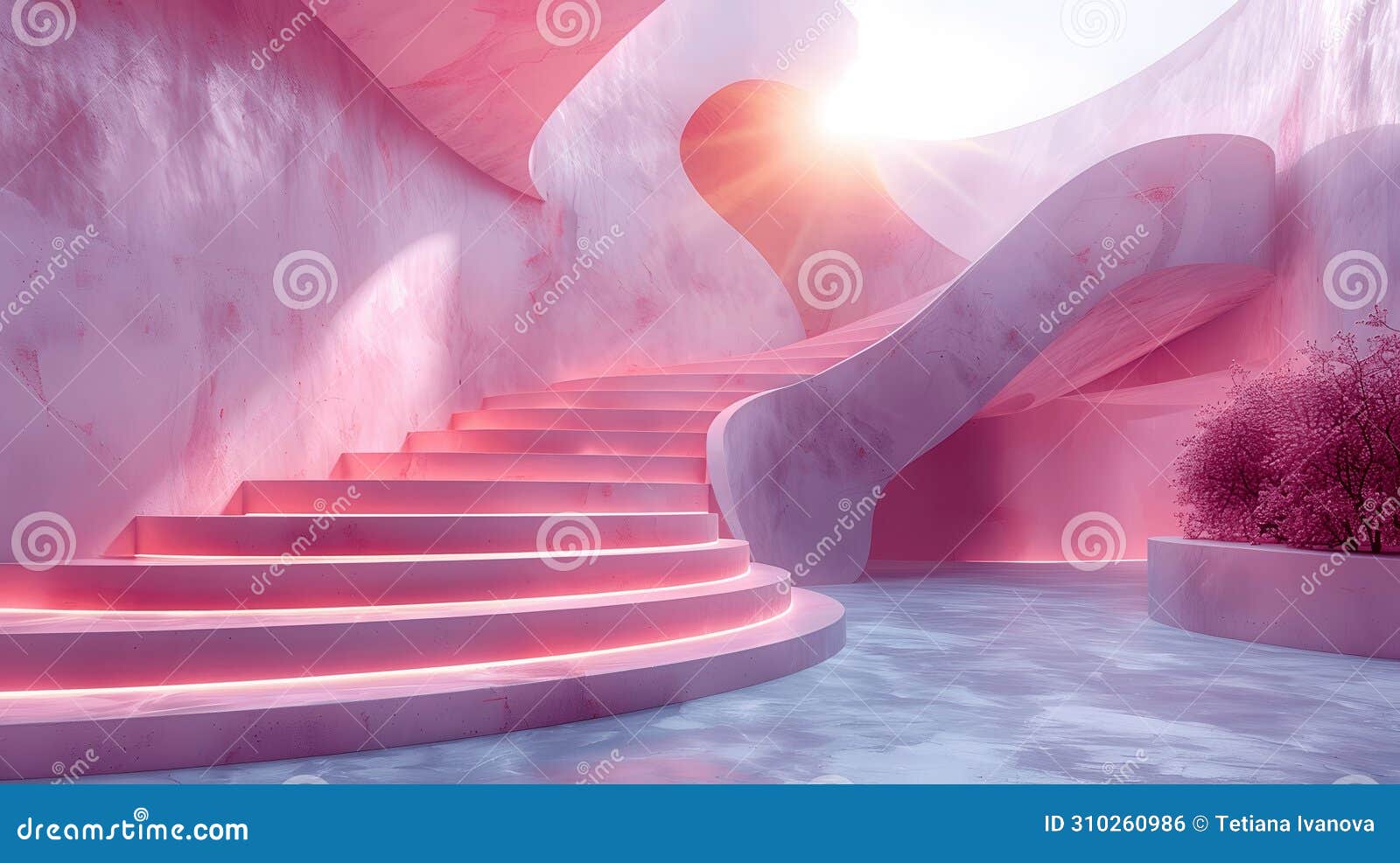 Peaceful Pastel for Minimalist Decor. Stock Illustration - Illustration ...