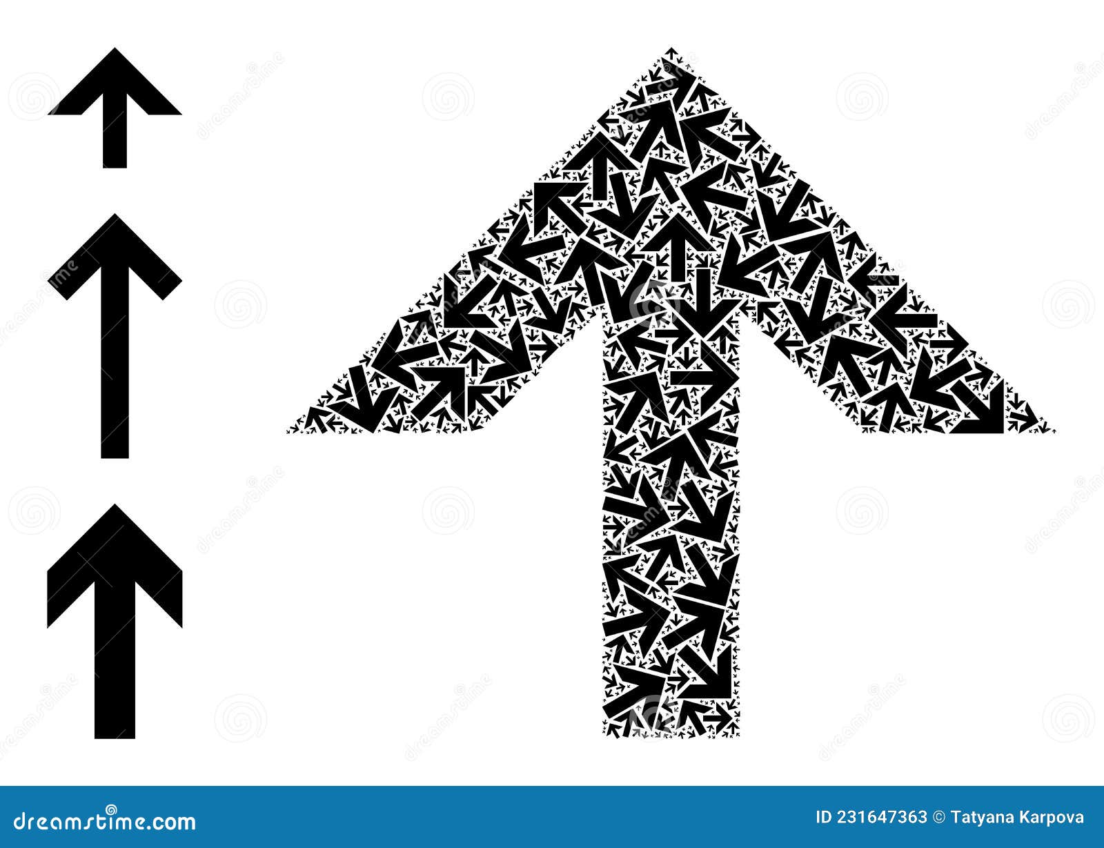Recursion Move Up Icon Itself Collage Stock Vector - Illustration of ... Recursion Move Up Icon Itself Collage Stock Vector - Illustration of ...