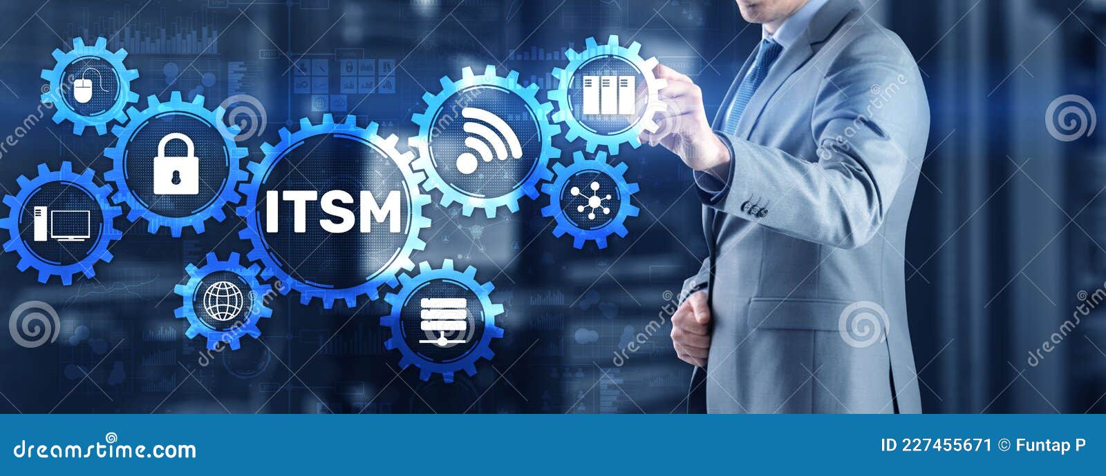 ITSM Concept Vector Infographics Stock Photography | CartoonDealer.com ...