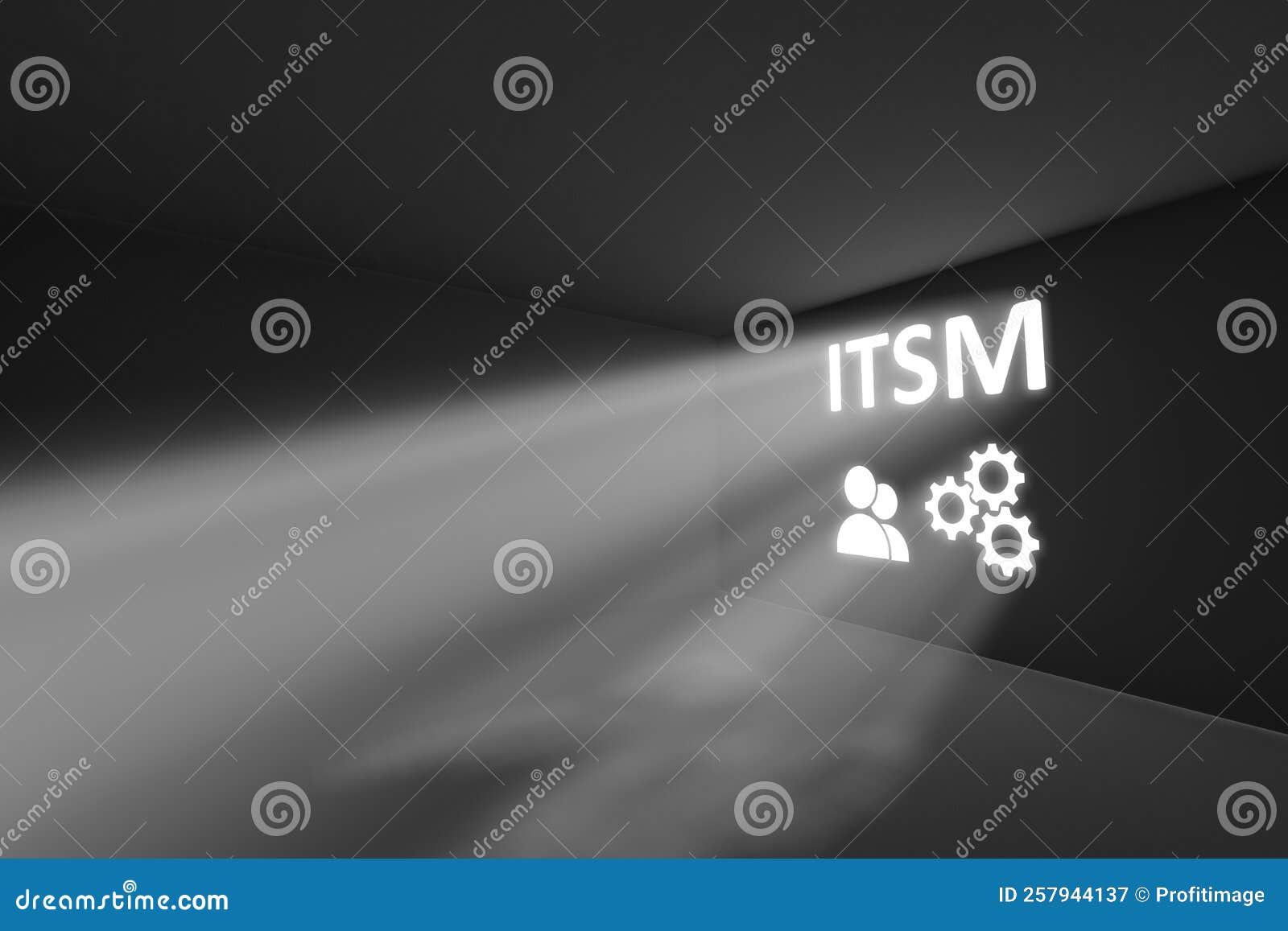 ITSM Concept Vector Infographics Stock Photography | CartoonDealer.com ...
