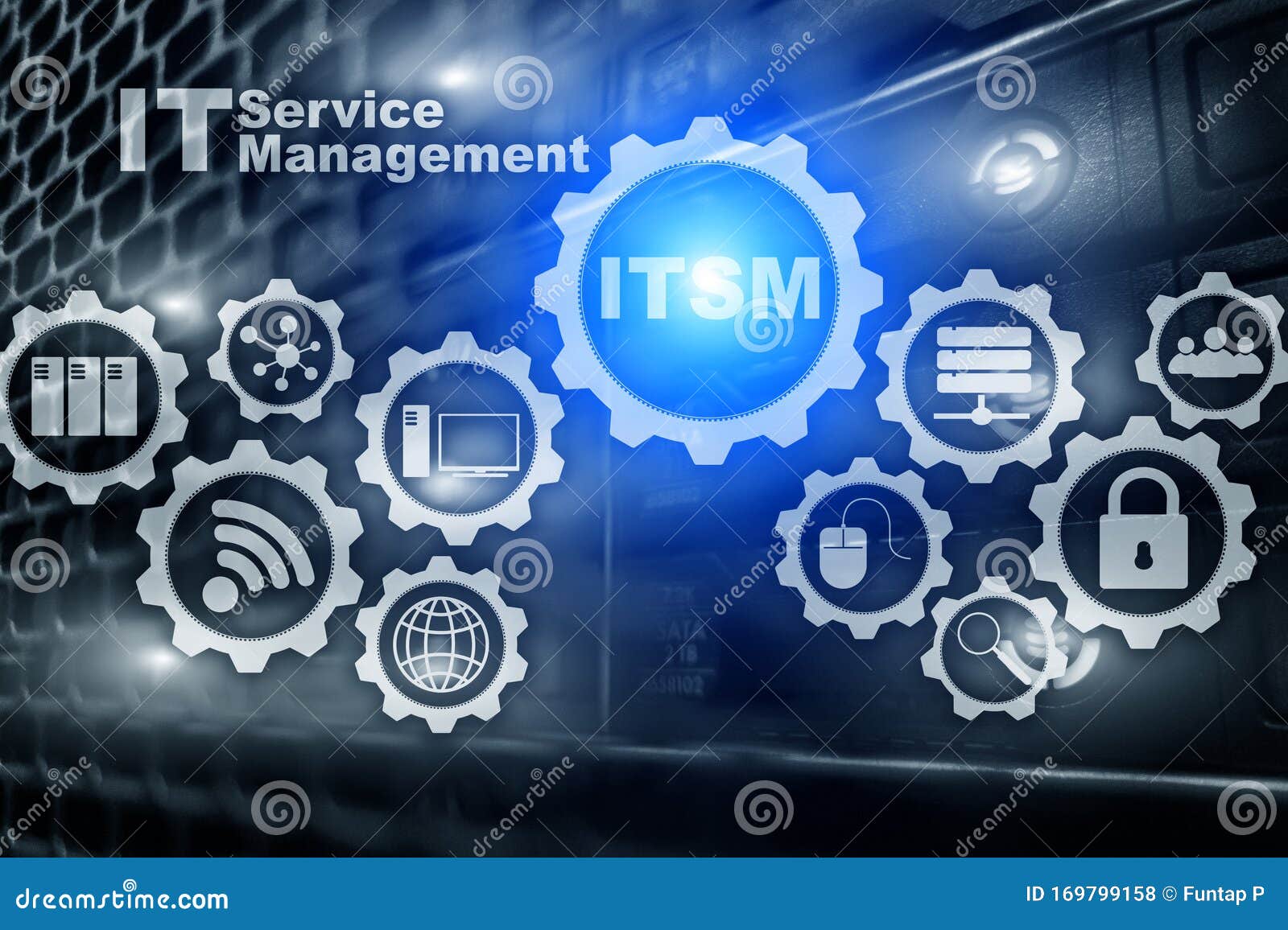 ITSM. IT Service Management. Concept For Information Technology Service ...