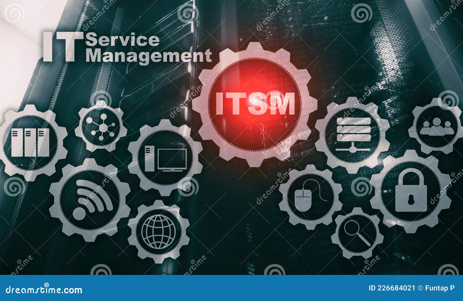 ITSM. it Service Management. Concept for Information Technology Service ...