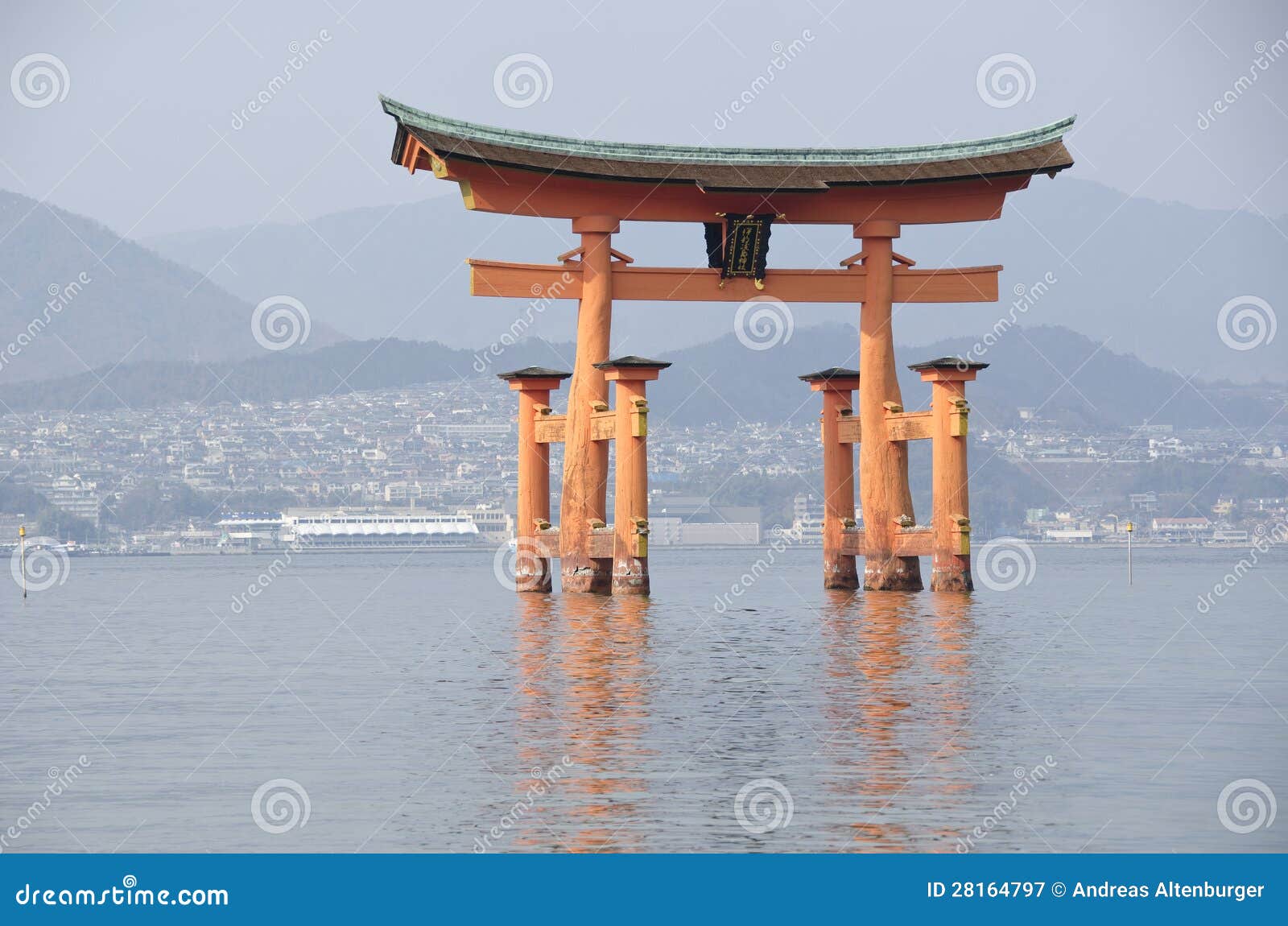 Itsukushima Shrine stock image. Image of oriental, landmark - 28164797