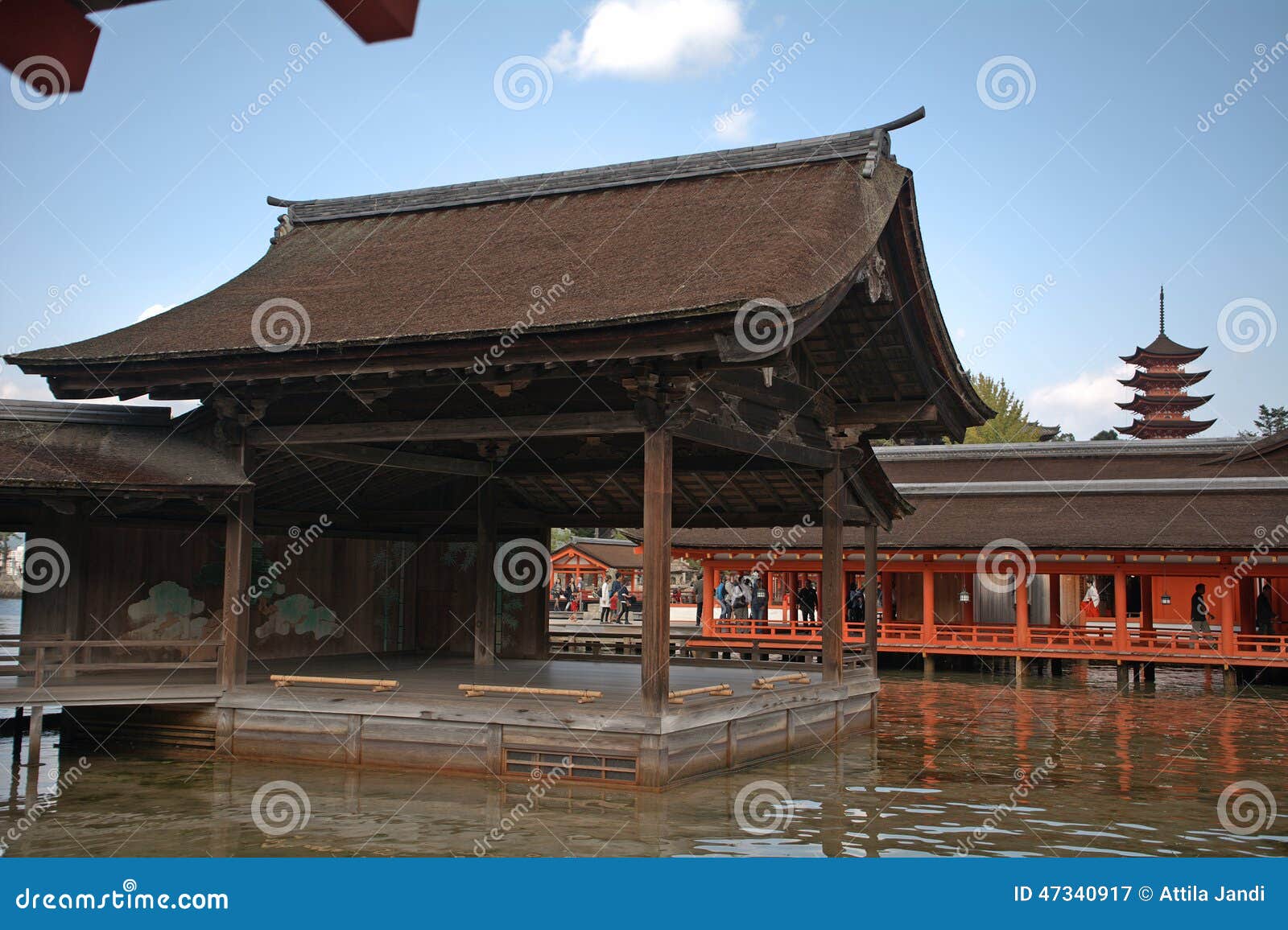 Itsukushima Shrine, Miyajima, Japan Stock Image - Image of miyajima ...
