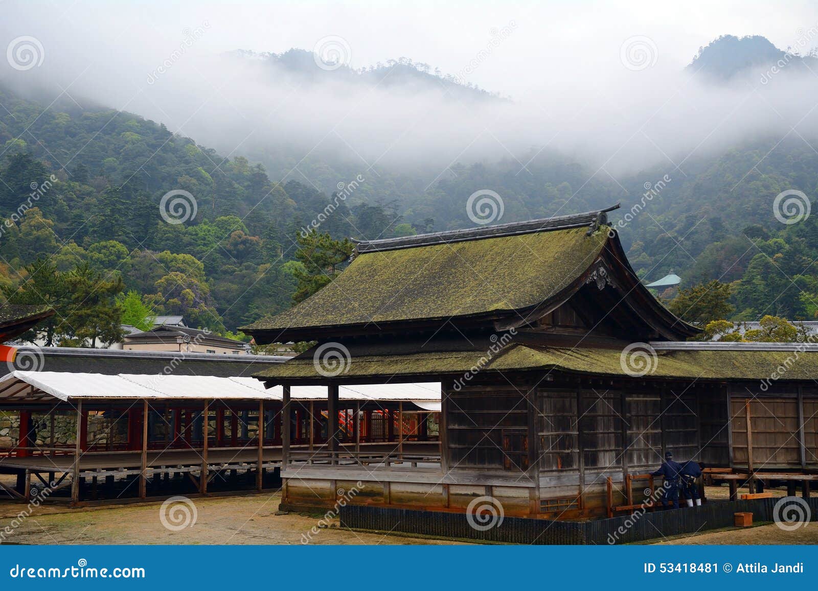 Itsukushima Shrine, Miyajima, Japan Editorial Photo - Image of miyajima ...