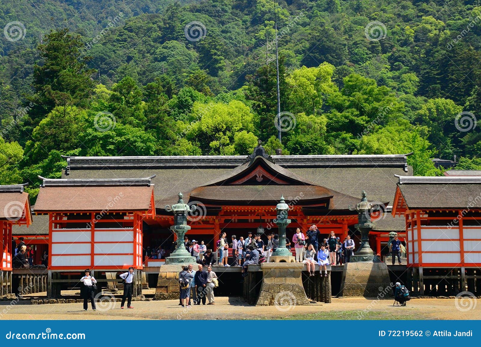 Itsukushima Shrine, Miyajima, Japan Editorial Photography - Image of ...