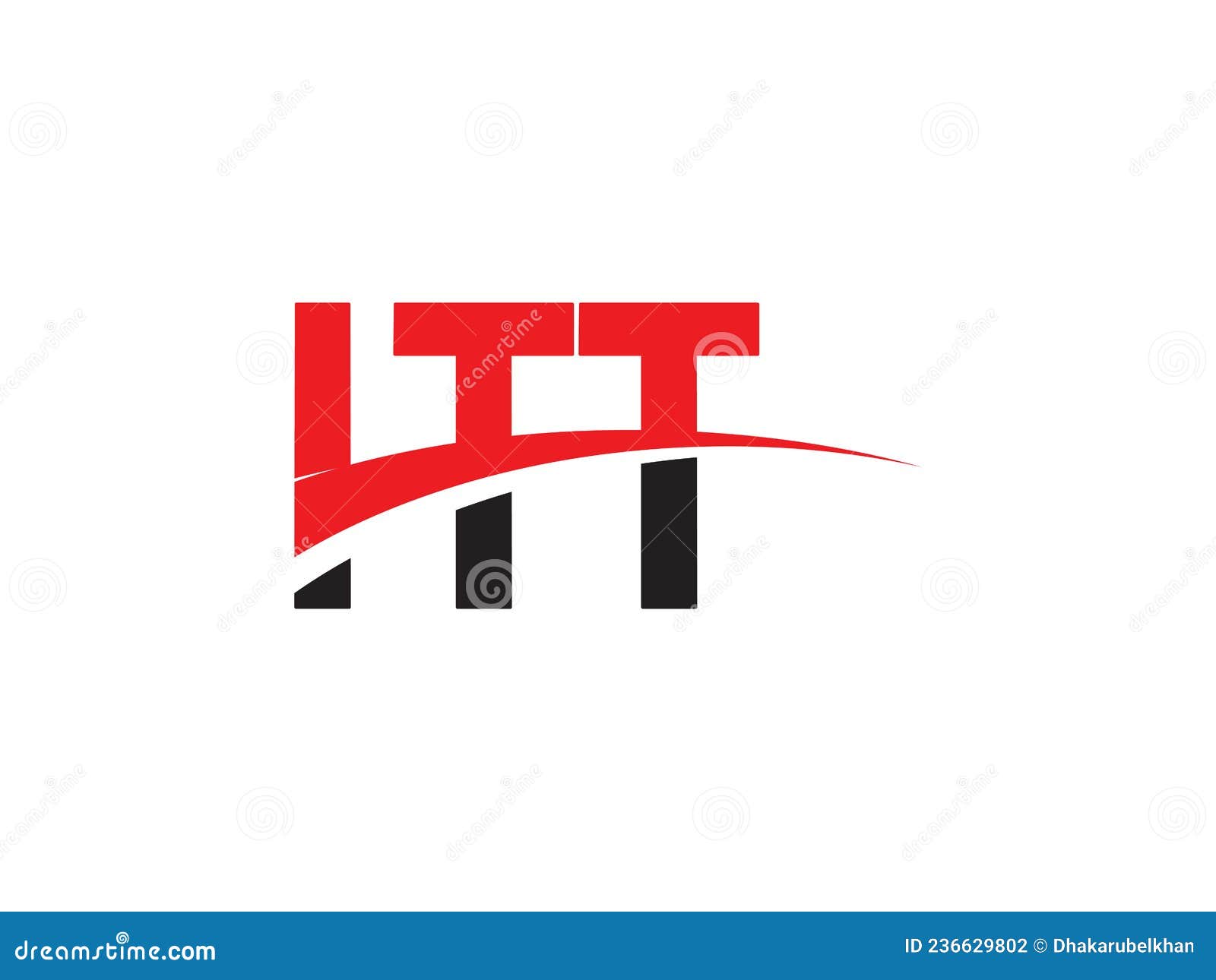ITT Letter Initial Logo Design Vector Illustration Stock Vector ...