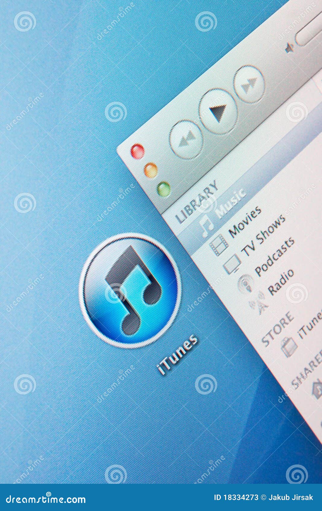 ITunes editorial stock photo. Image of sound, music, imac - 18334273