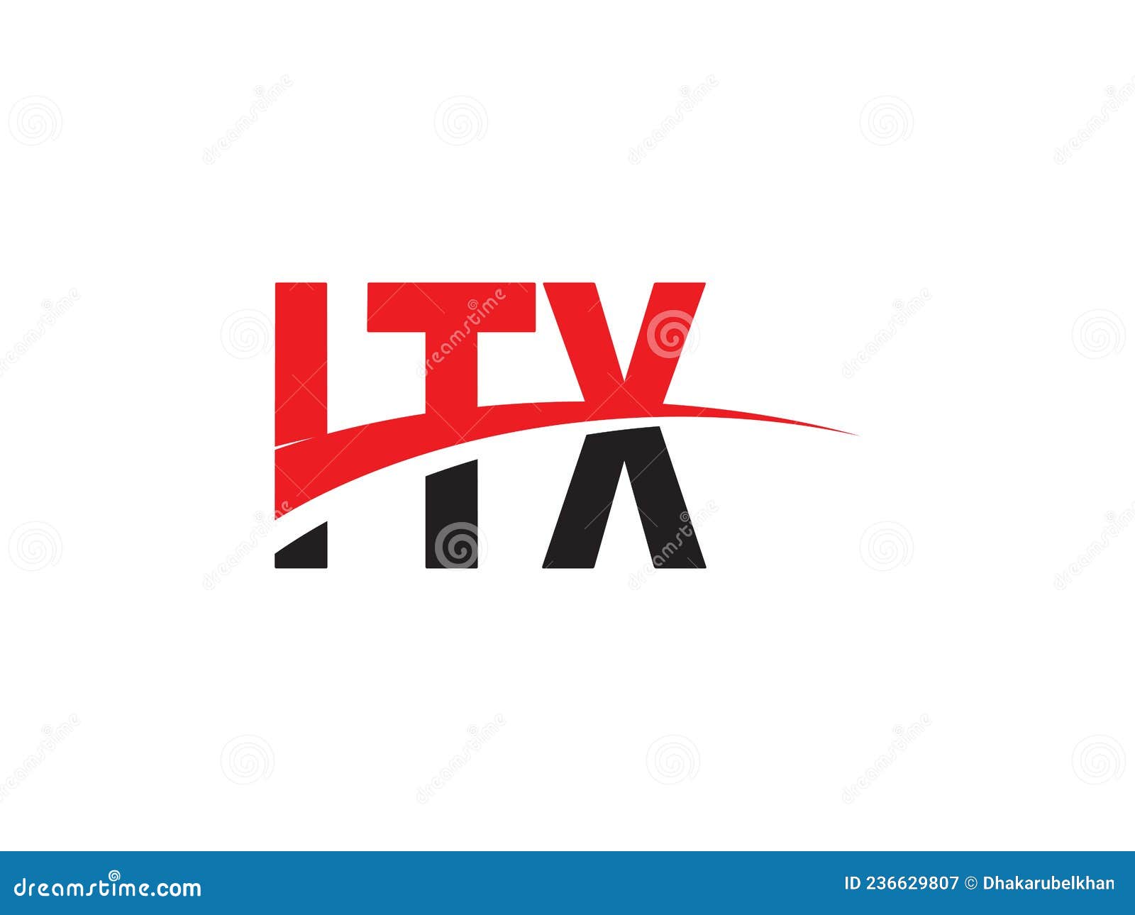 ITX Letter Initial Logo Design Vector Illustration Stock Vector ...