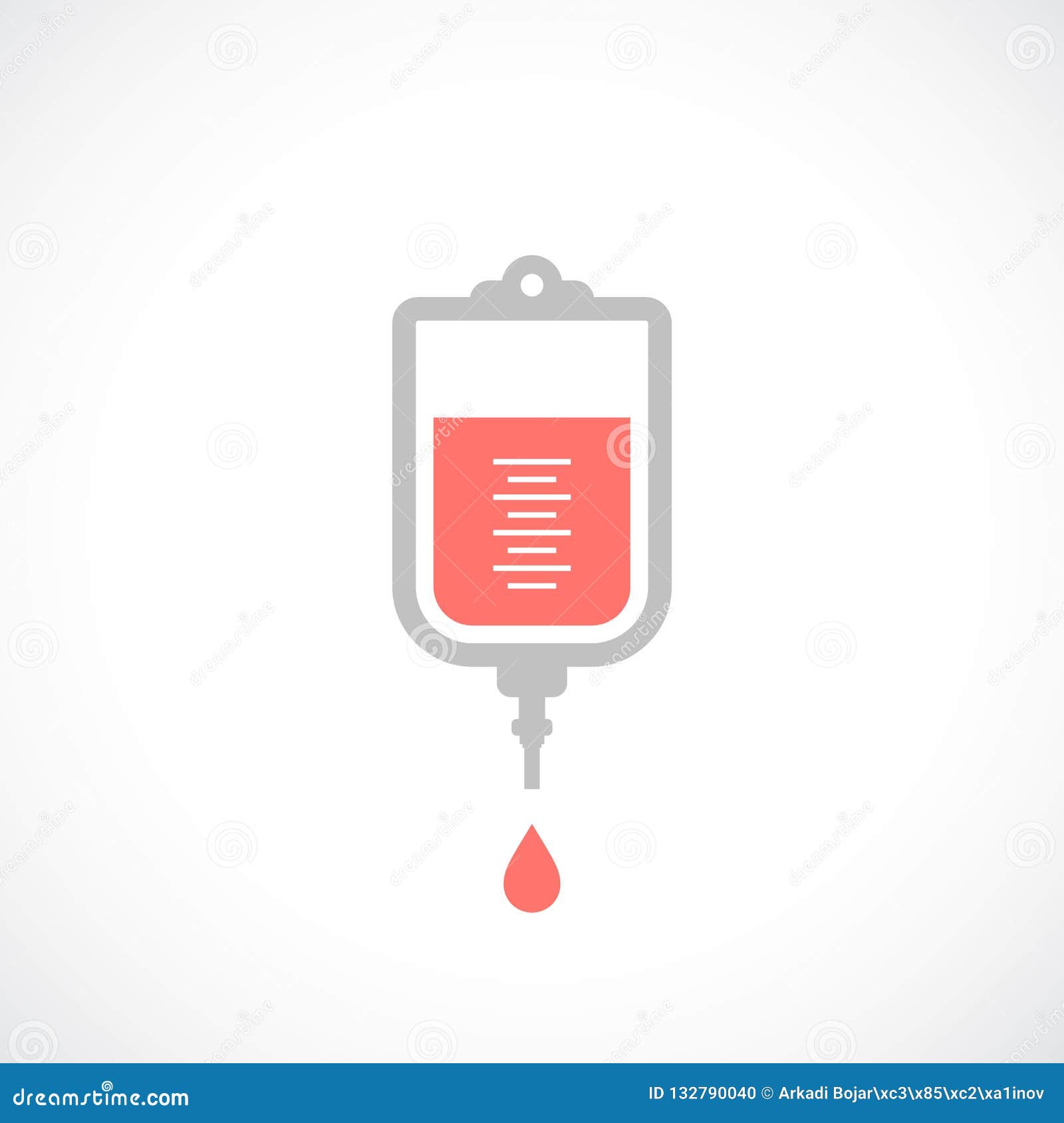 Iv bag vector logo stock vector. Illustration of care - 132790040