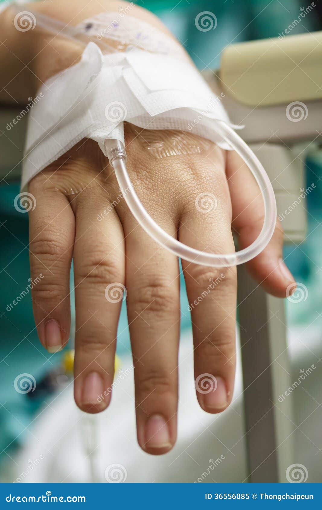 Iv drip in patient s hand stock image. Image of donor - 36556085