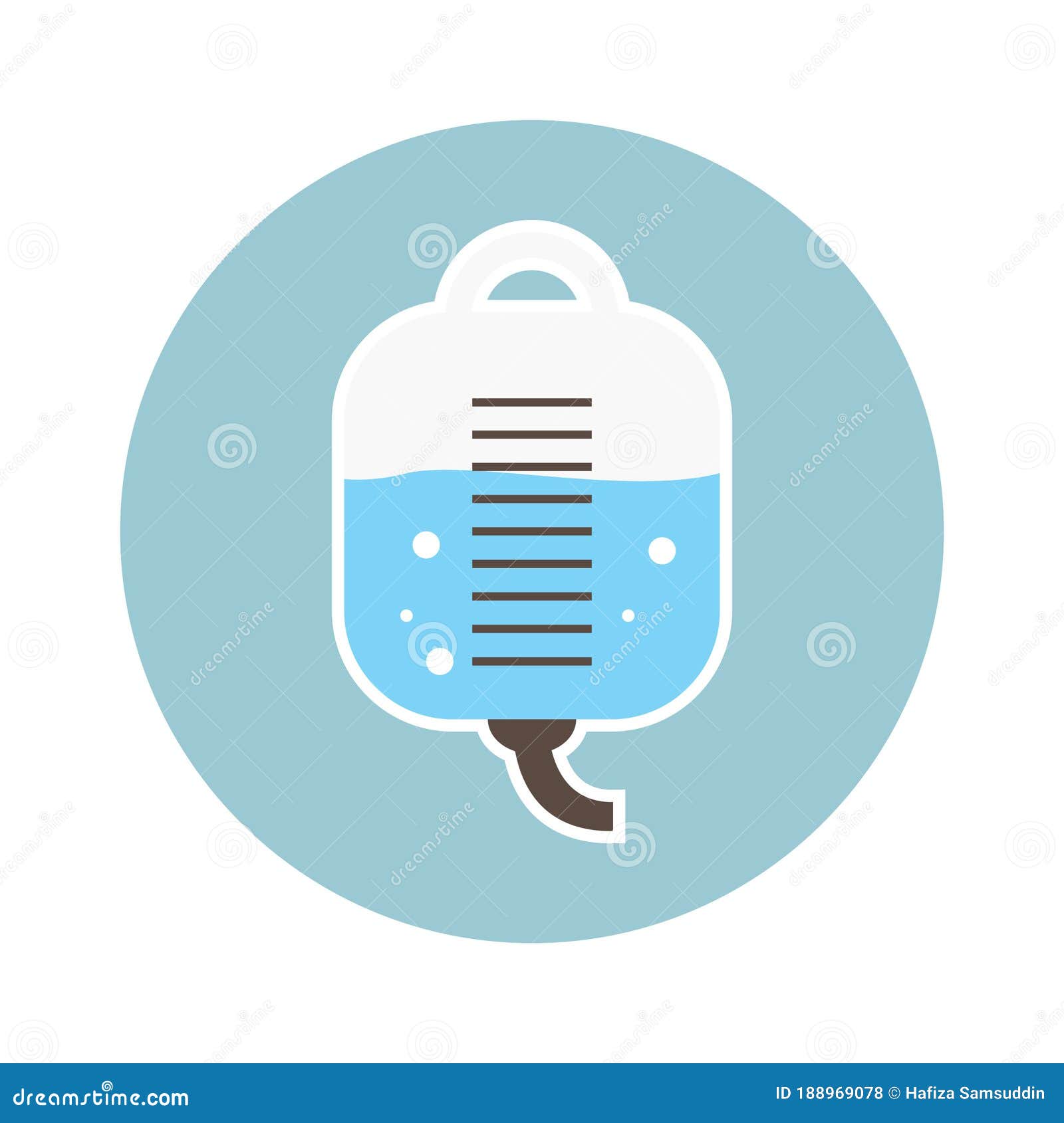 Iv Drip. Vector Illustration Decorative Design Stock Vector ...