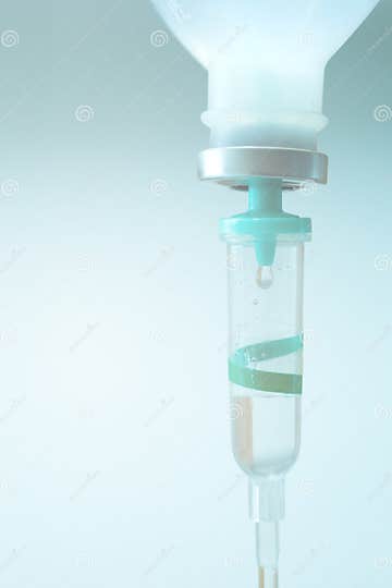 Iv Drip on White Background Stock Illustration - Illustration of ...