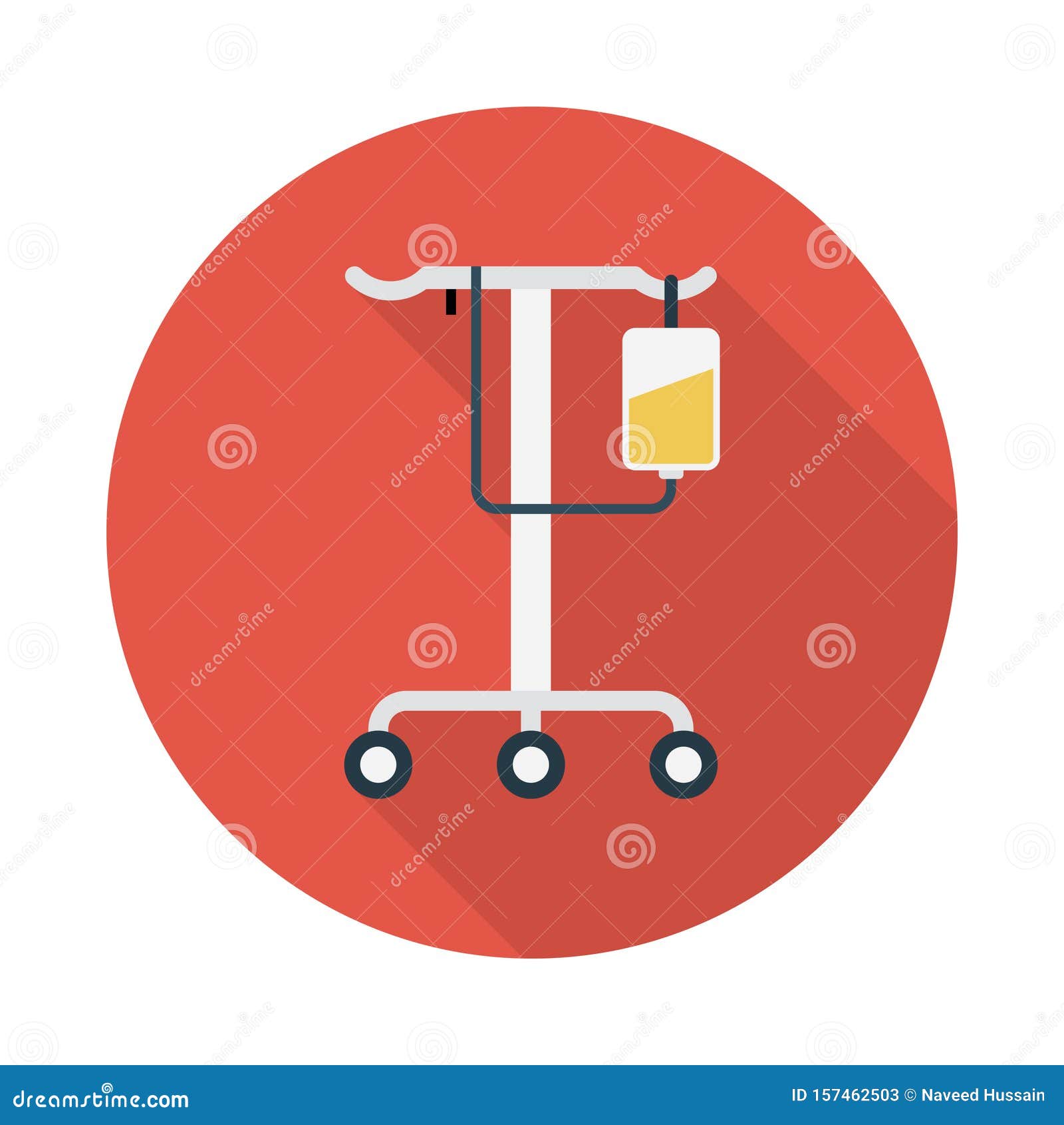 Iv flat vector icon stock vector. Illustration of icon - 157462503