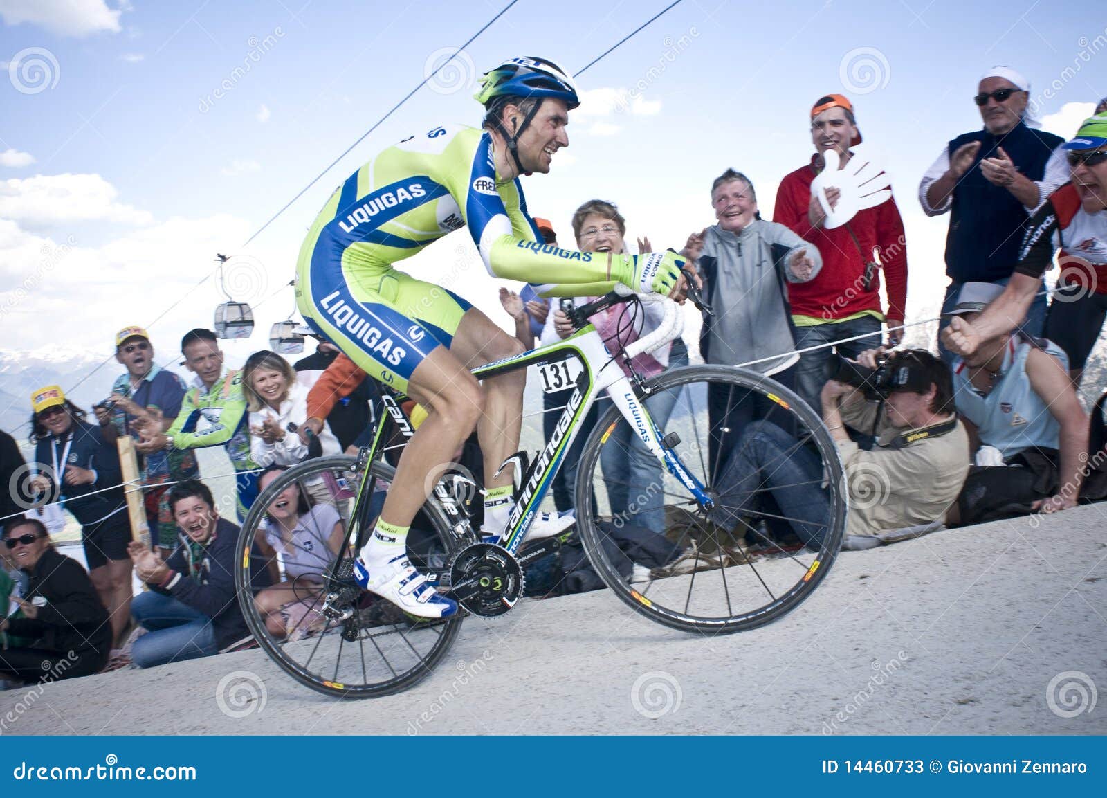 Ivan Basso Plan De Corones Kronplatz Editorial Stock Photo - Image of ...