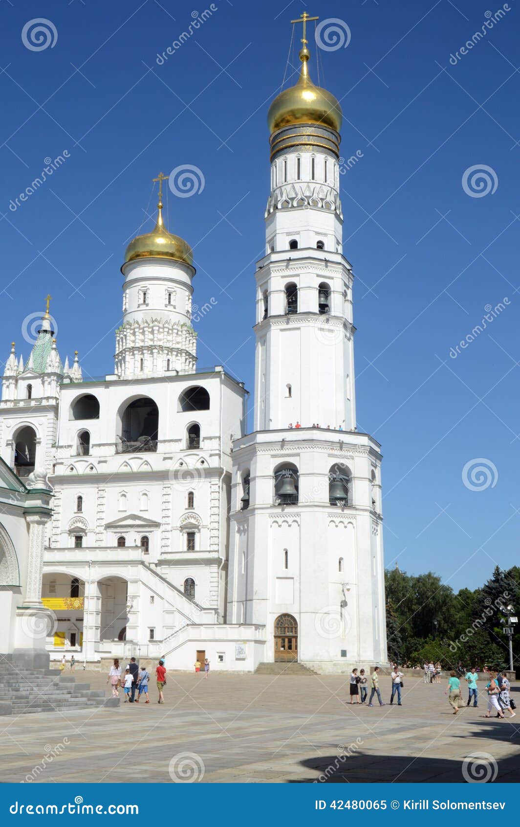 The Ivan the Great Bell Summer Moscow Heat Editorial Image - Image of ...