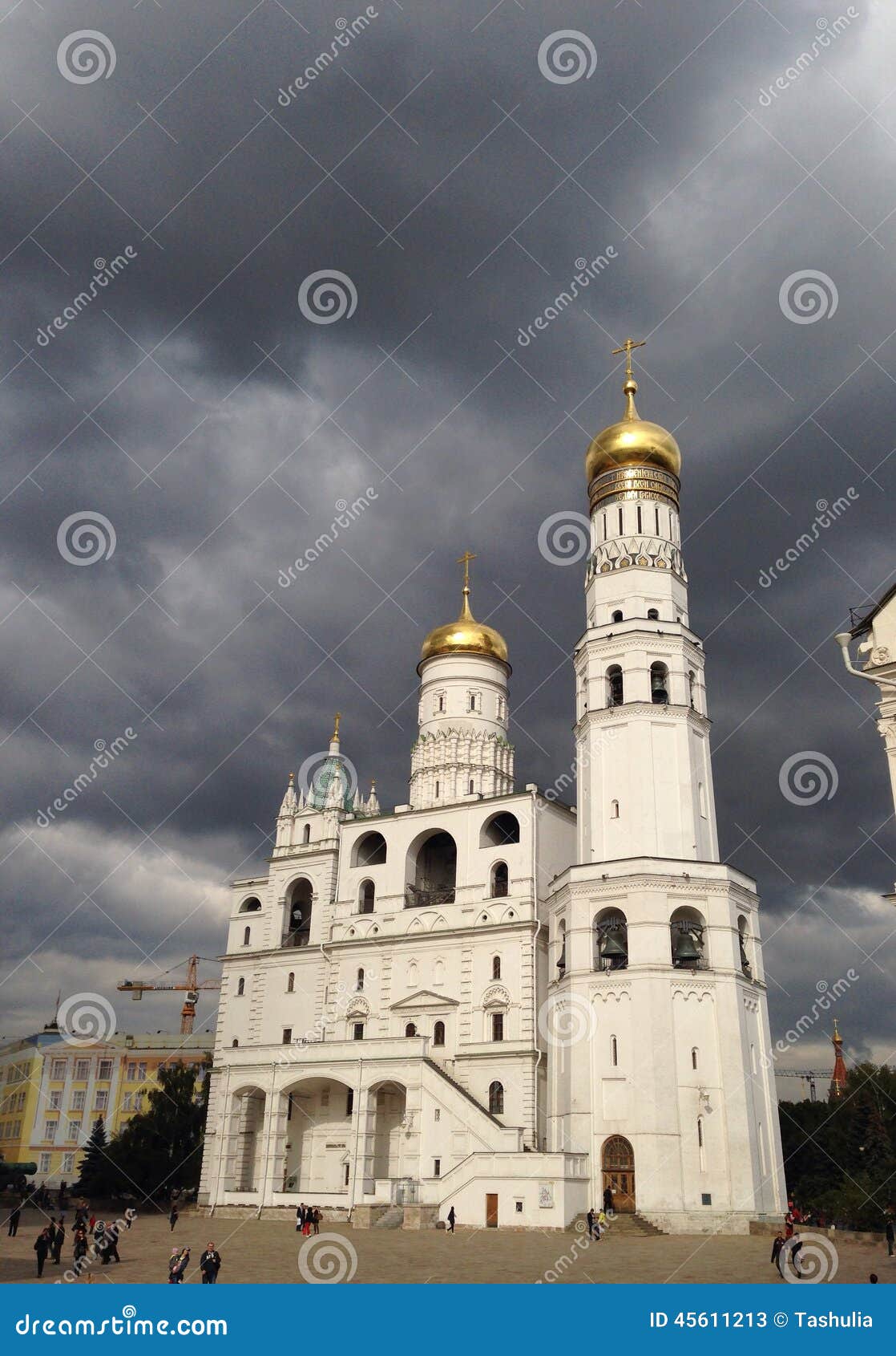 Ivan Le Grand Complexe De Cloche-tour Image stock - Image du église ...